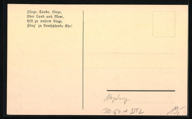Ansichtskarte Gotha, Eiserne Gotha-Taube, Kriegshilfe-Nagelung ...