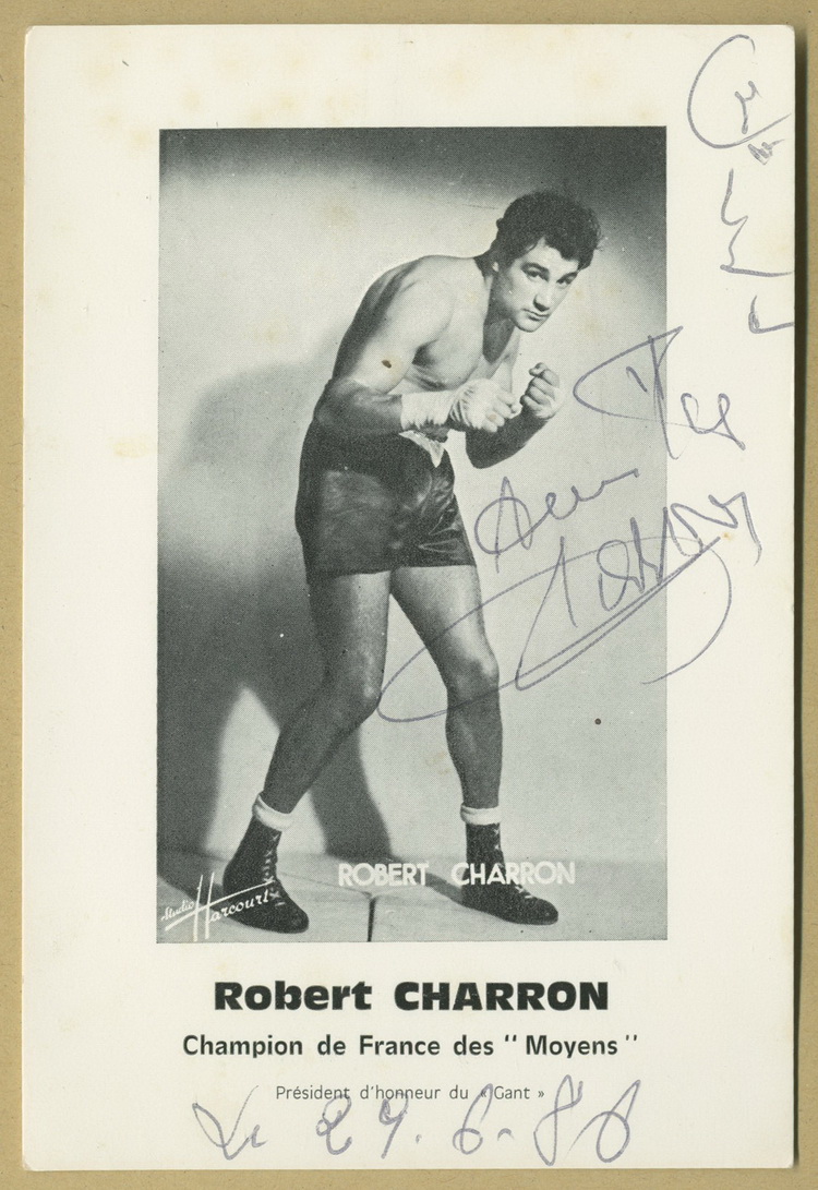 Robert Charron (1918-1995) - Rare signed photo - 1986 by Robert Charron (1918-1995) - French ...
