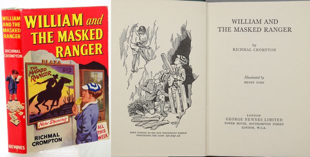 WILLIAM AND THE MASKED RANGER. von Crompton, Richmal.: (1966) | Francis ...