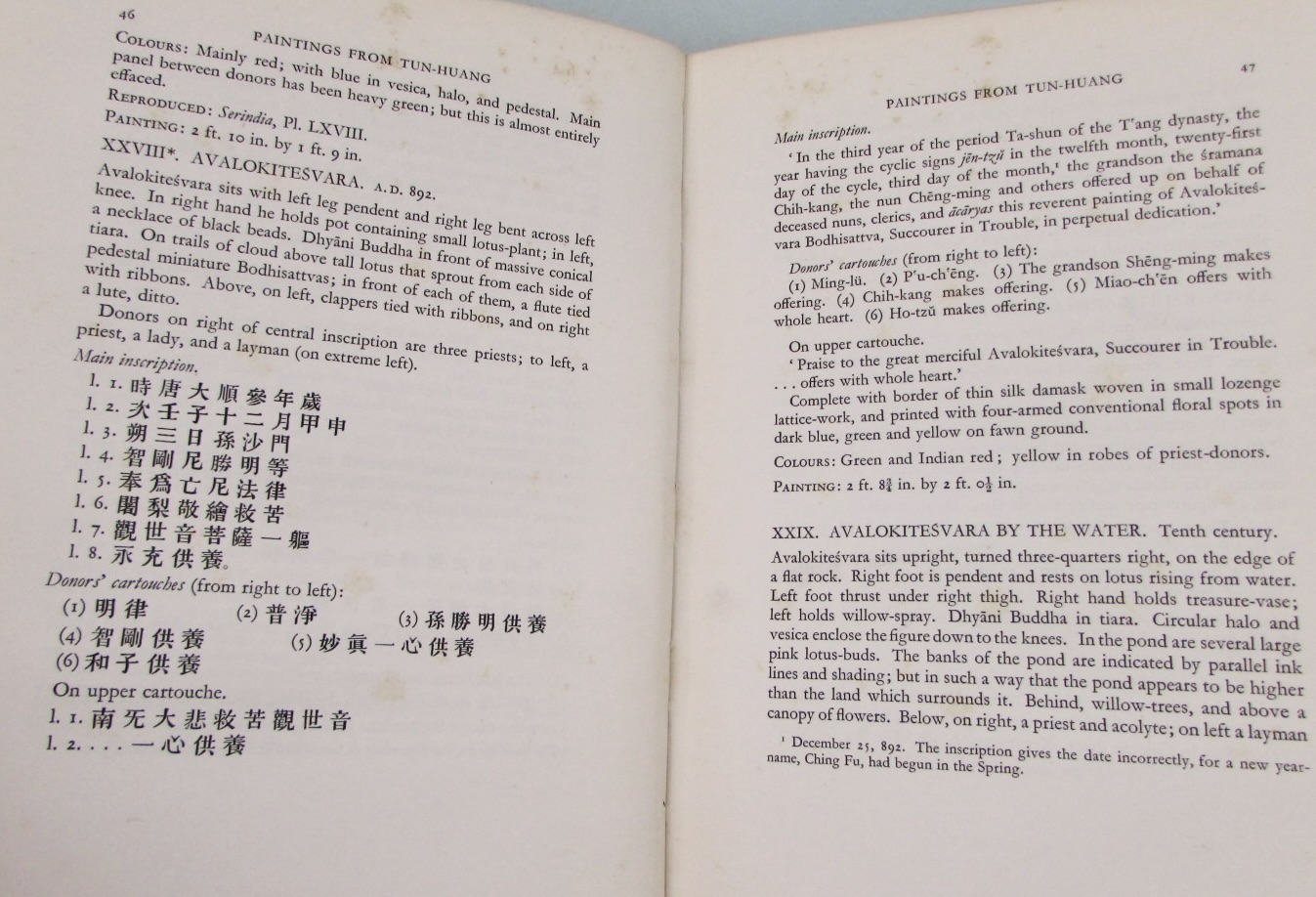 A Catalogue of Paintings Recovered from Tun-Huang by Sir Aurel Stein by ...