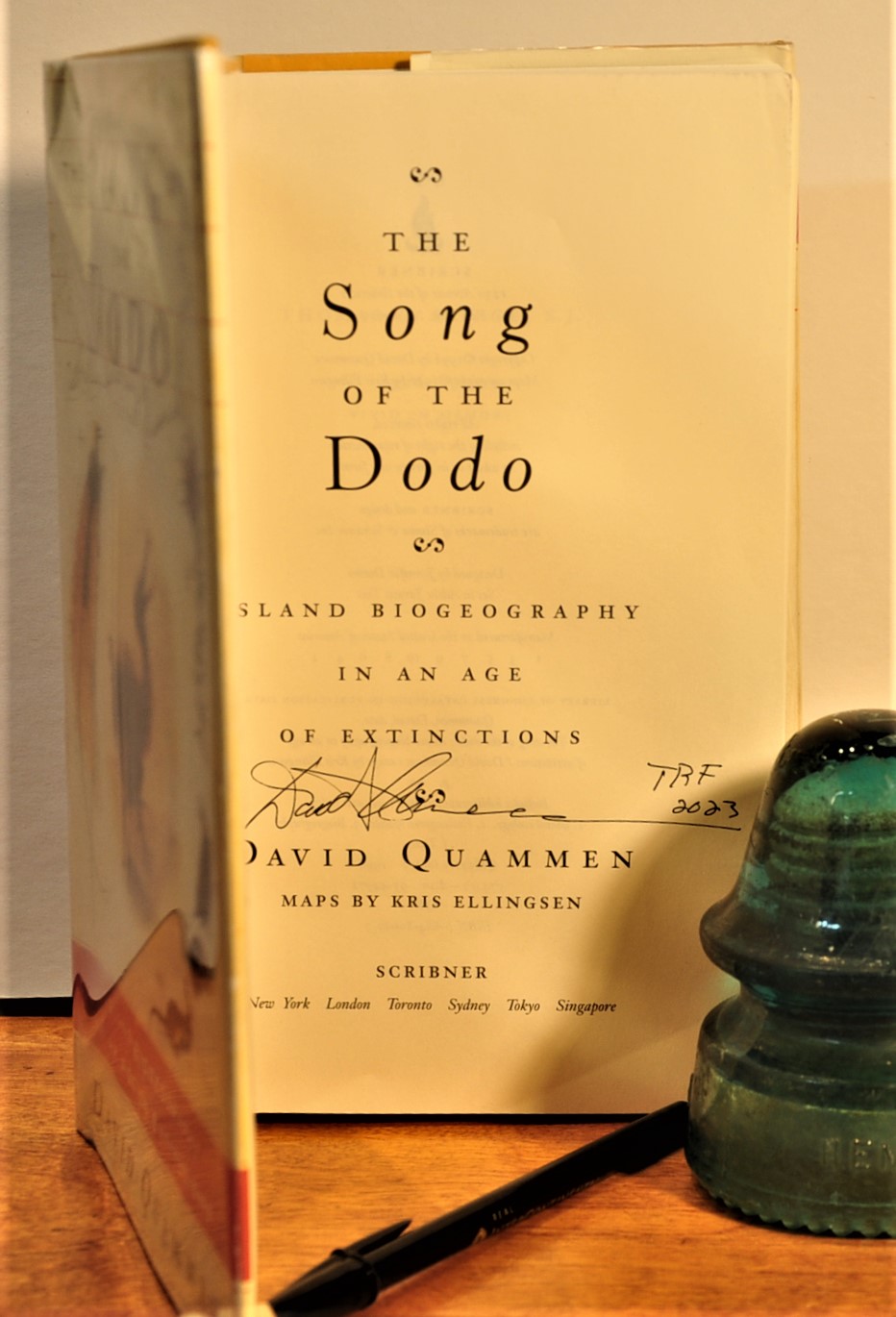 Song of the Dodo: Island Biogeography in an Age of Extinctions **SIGNED ...