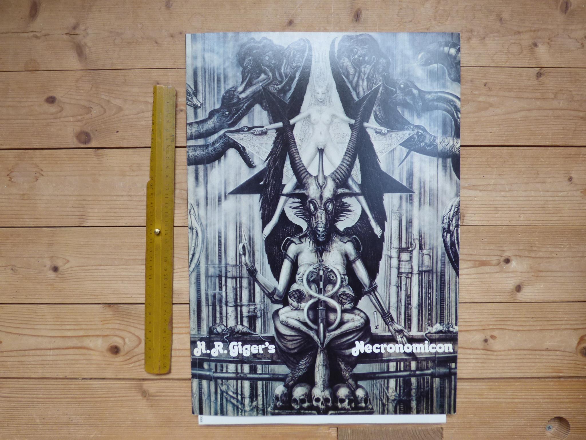 H.R. Giger's Necronomicon. by Giger, H.R.:: (1978) | Cassiodor Antiquariat