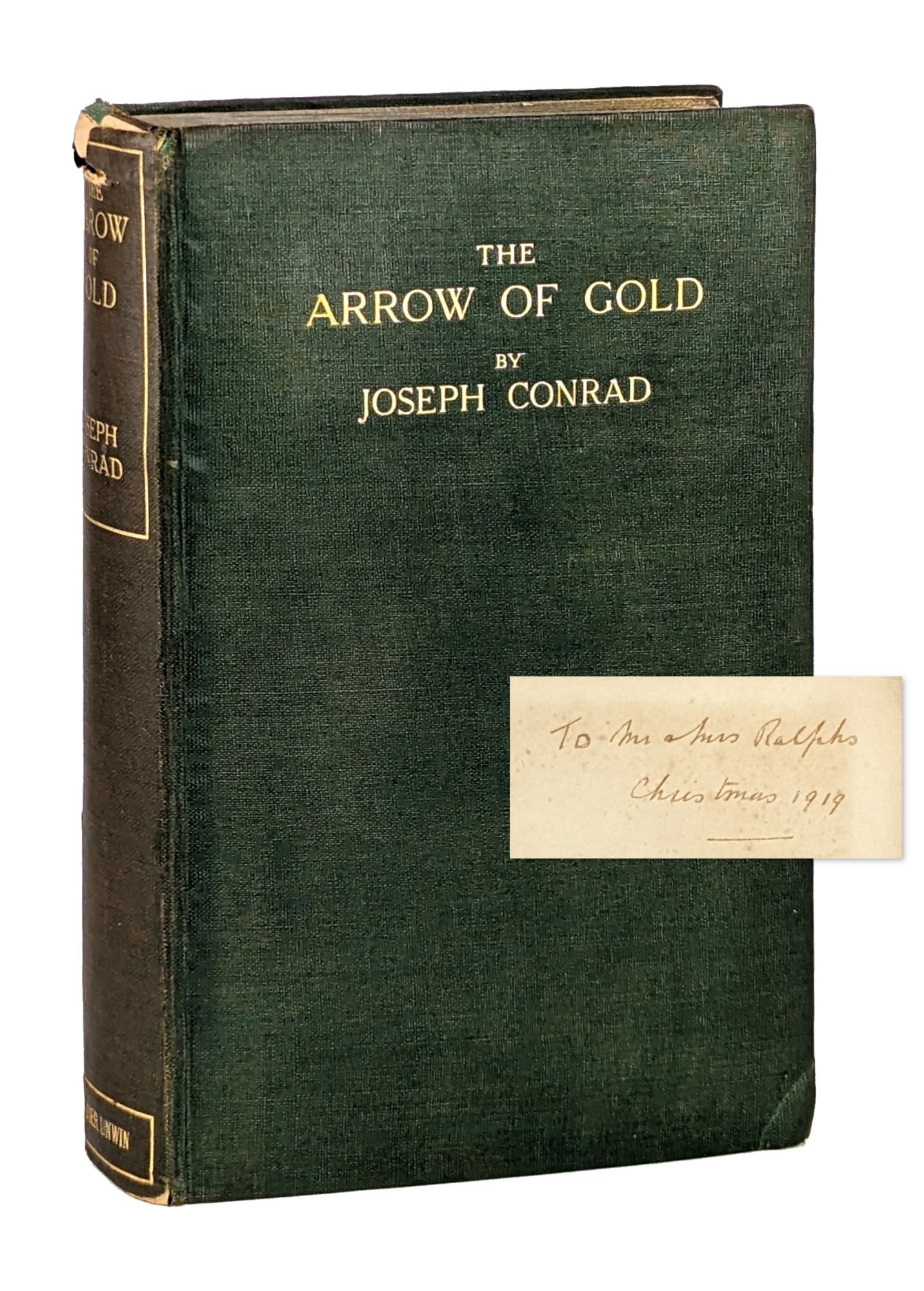 The Arrow of Gold [Inscribed by Conrad] by Joseph Conrad: Very Good ...
