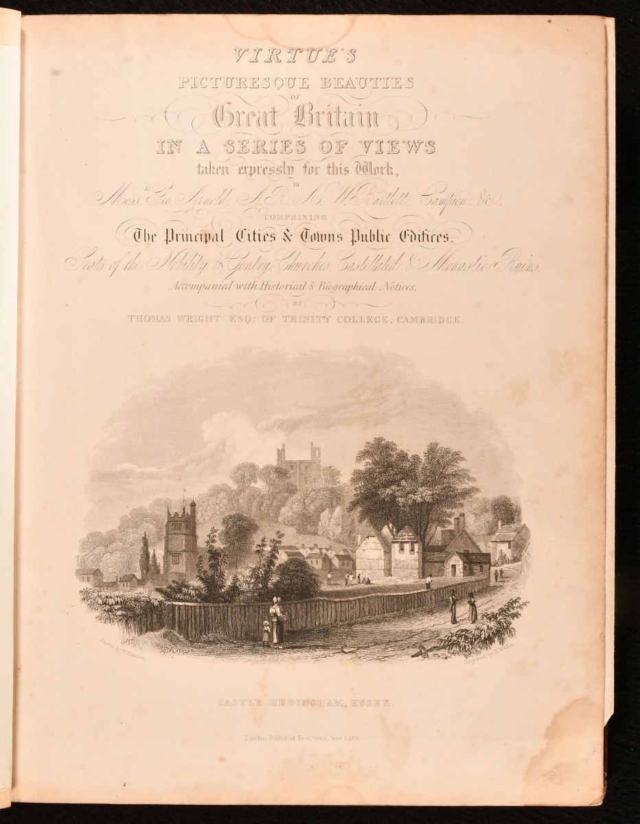The Picturesque Beauties Of Great Britain A Series Of Views From Original Drawings
