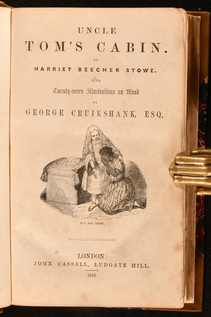 Uncle Tom's Cabin by Harriet Beecher Stowe: Very Good Indeed Leather ...