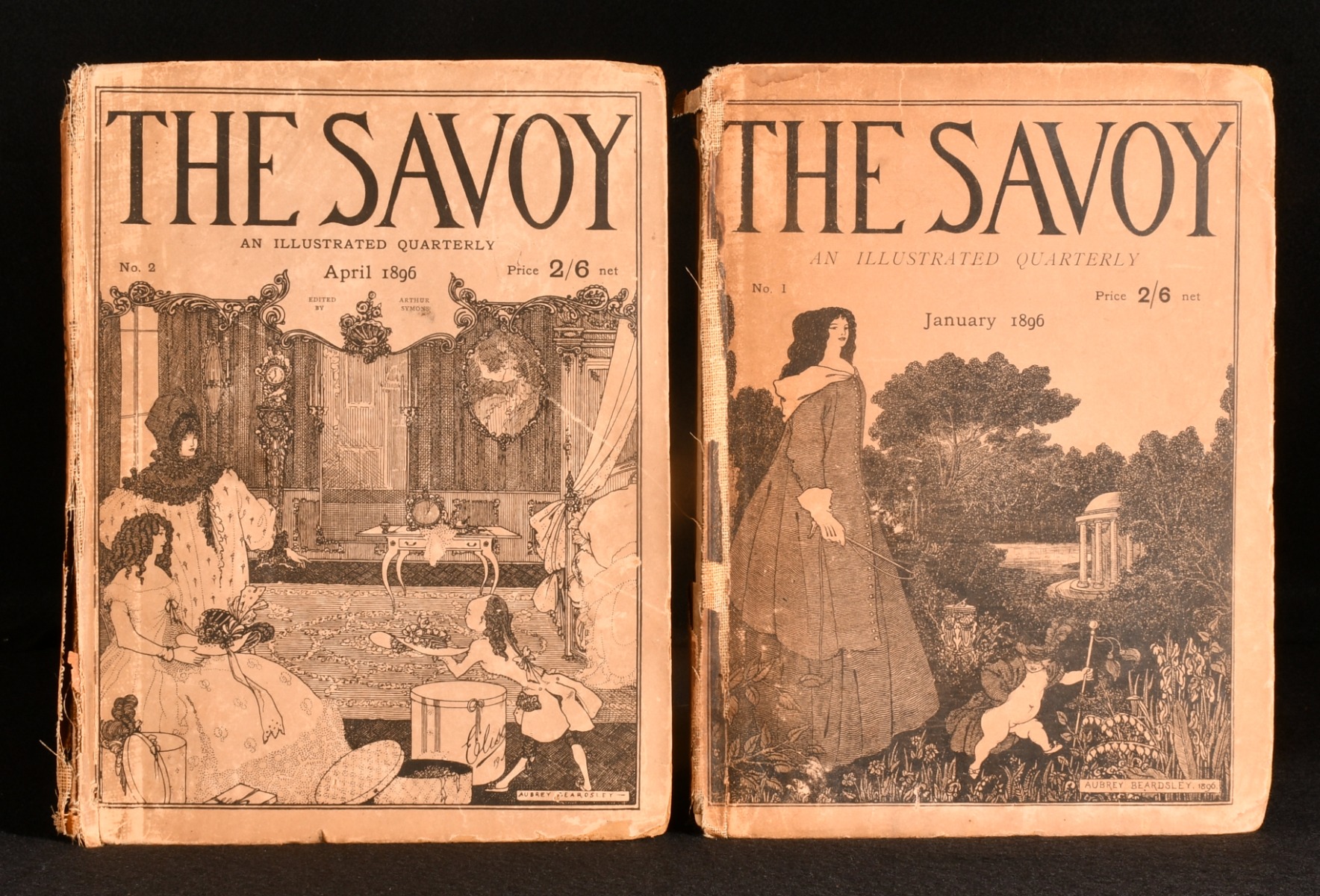 The Savoy an Illustrated Monthly No. 1 and No. 2 by Arthur Symons ...