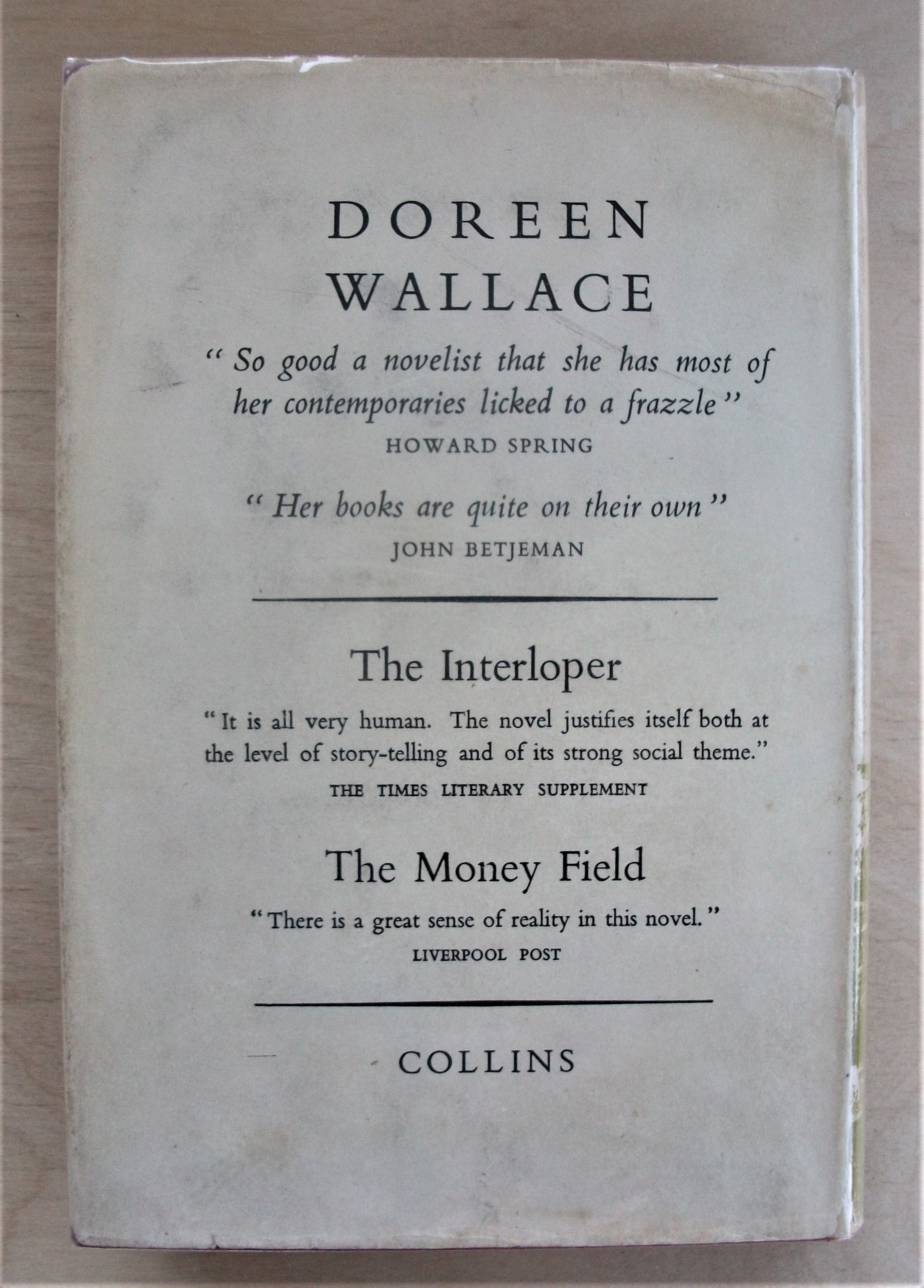 Forty years on : a novel by Wallace, Doreen: Very Good Hardcover (1958 ...