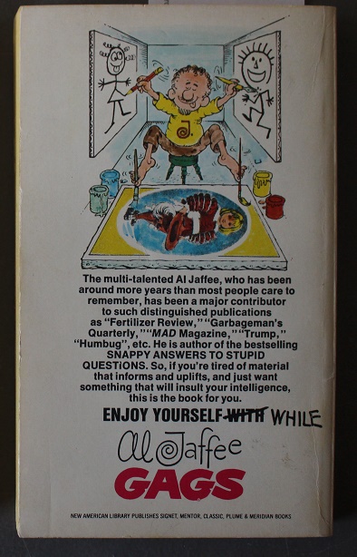 Al Jaffee Gags ( Humor By Al Jaffee of MAD Magazine Fame ). by JAFFEE ...