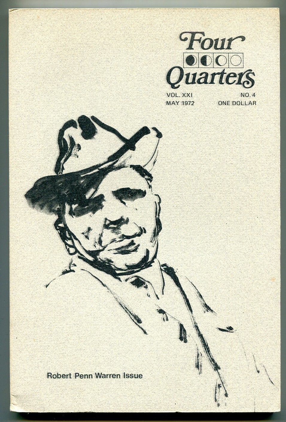 Four Quarters Vol. XXI, No.4, May 1972 by KENNAN, John J., edited by ...