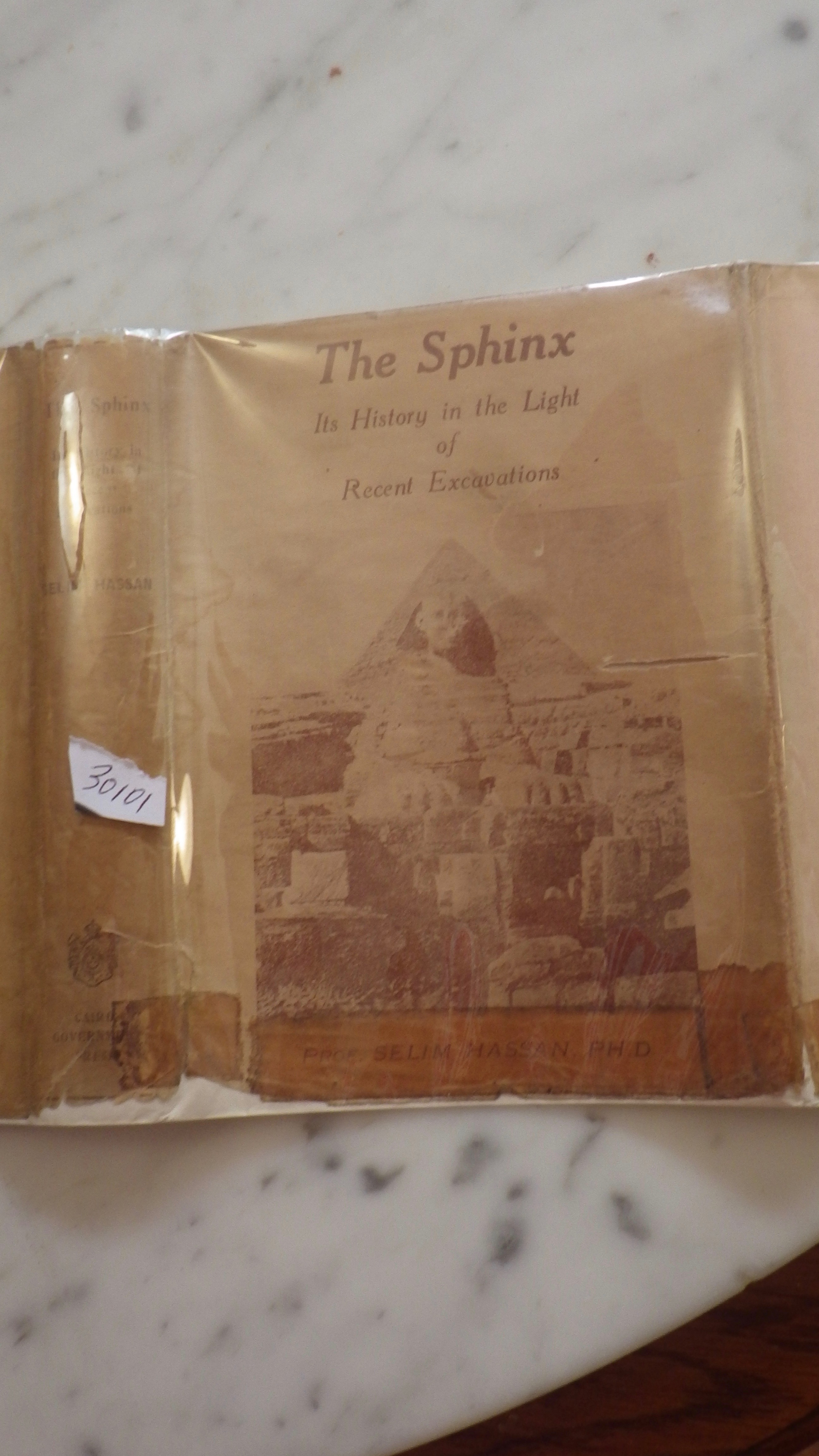 The Sphinx: Its History in the Light of Recent Excavations in ...