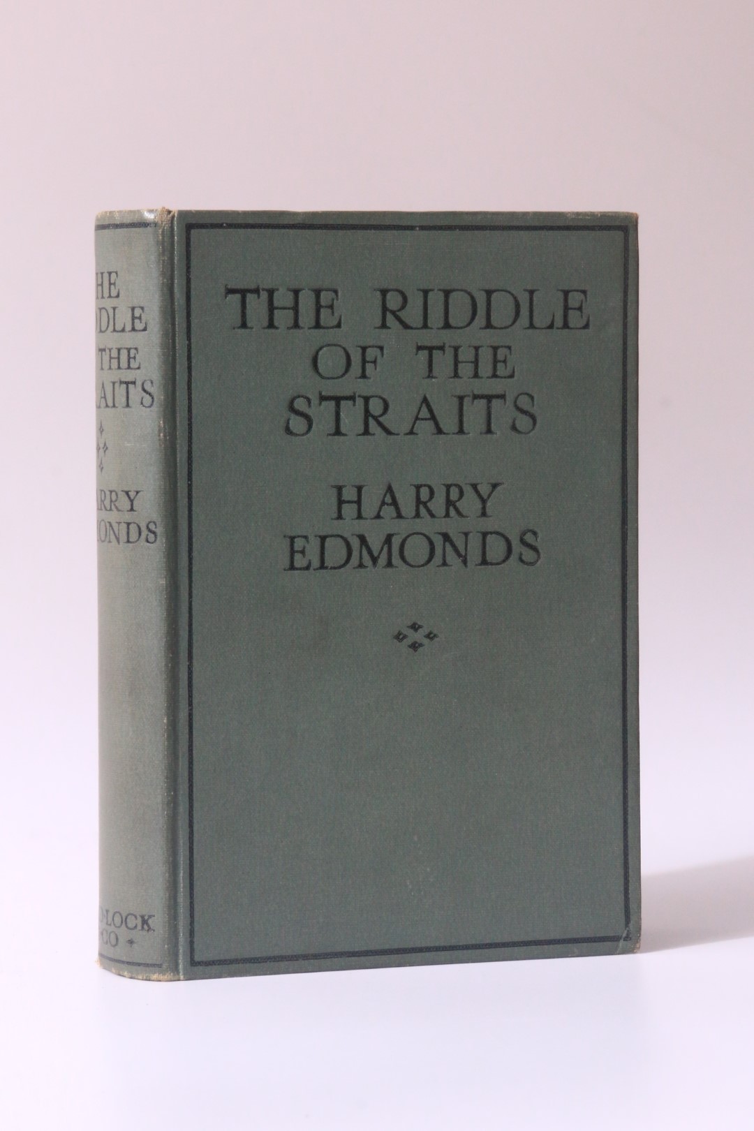 The Riddle of the Straits by Harry Edmonds: Very Good Hardback (1931 ...