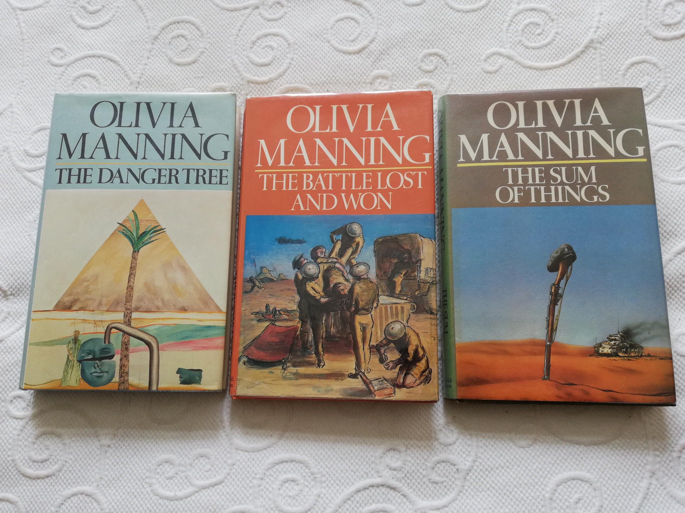 The Levant Trilogy - First Printings: The Danger Tree; The Battle Lost ...