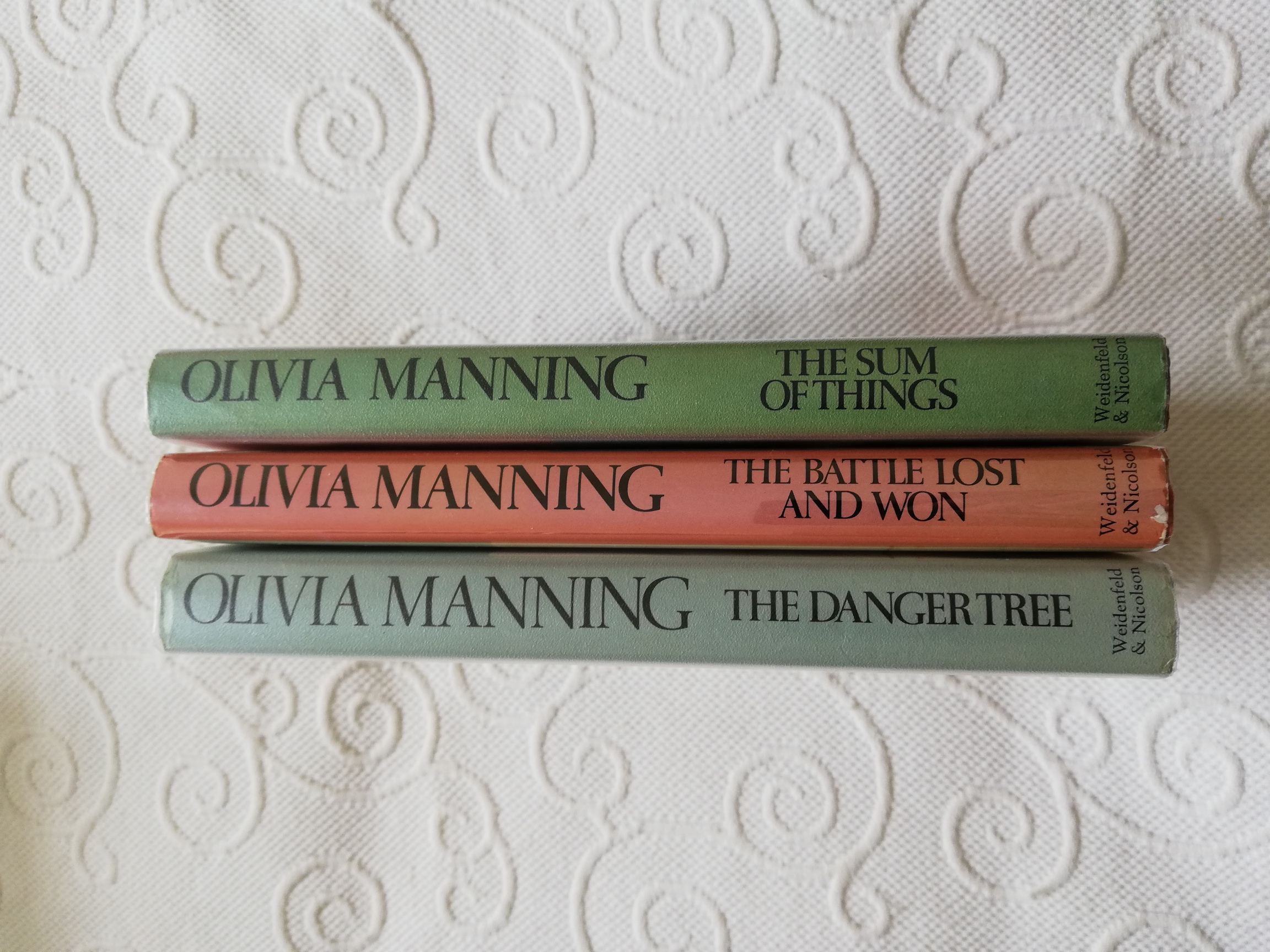 The Levant Trilogy - First Printings: The Danger Tree; The Battle Lost ...