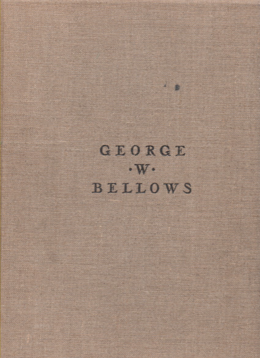 George W Bellows His Lithography by Bellows, Emma: Very Good+ Hardcover ...