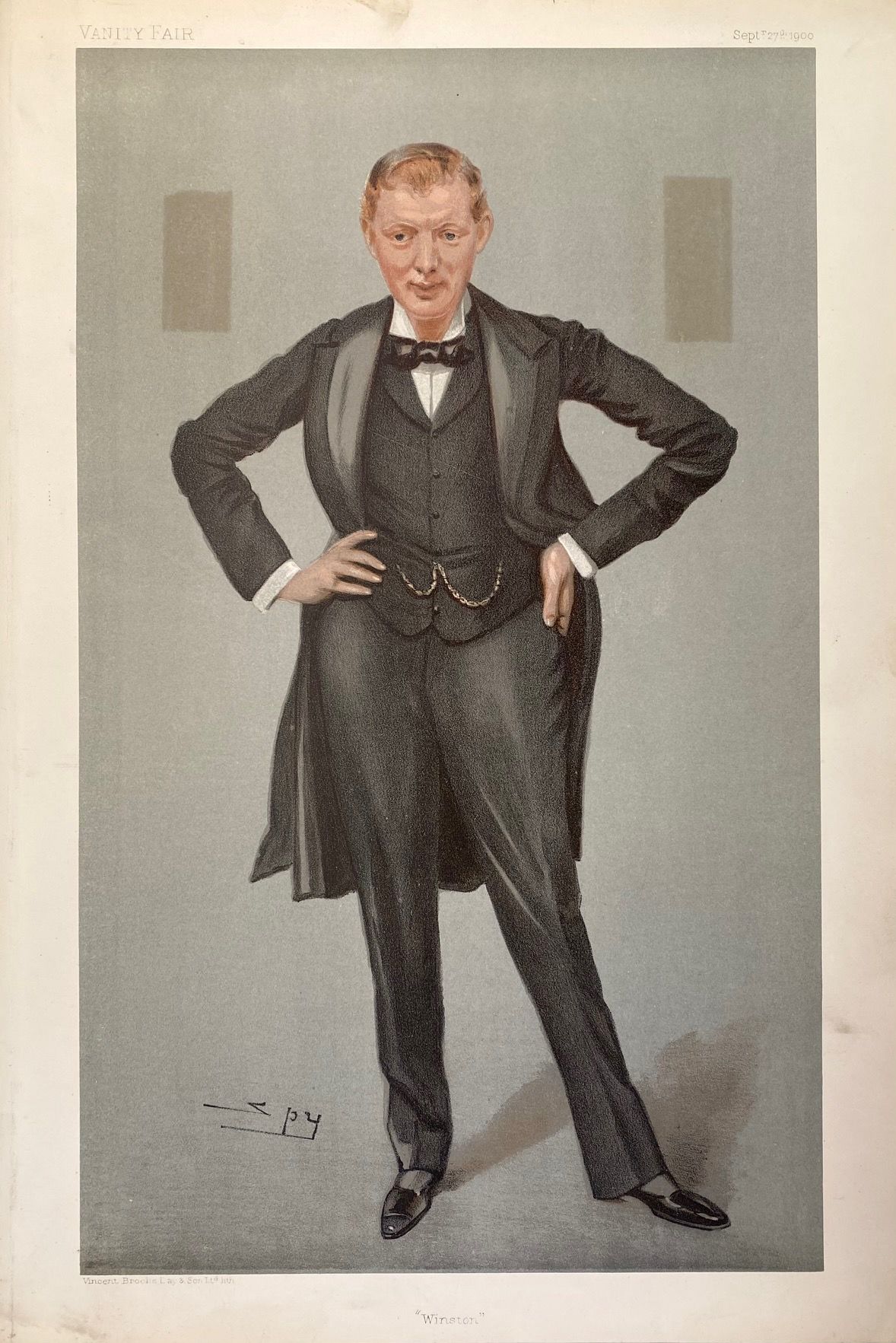 "Winston": Men Of The Day No. 792 by Vanity Fair: Very Good (1900 ...