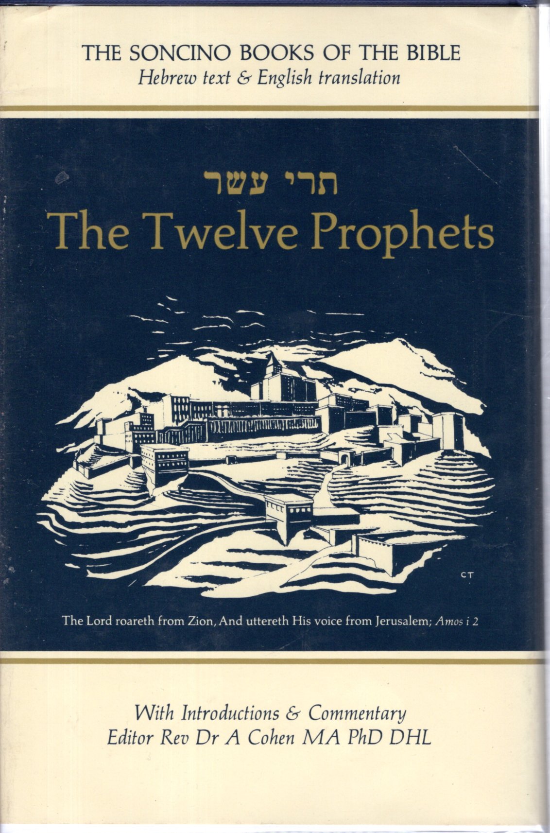 The Twelve Prophets with Hebrew Text and English Translation: Hosea ...