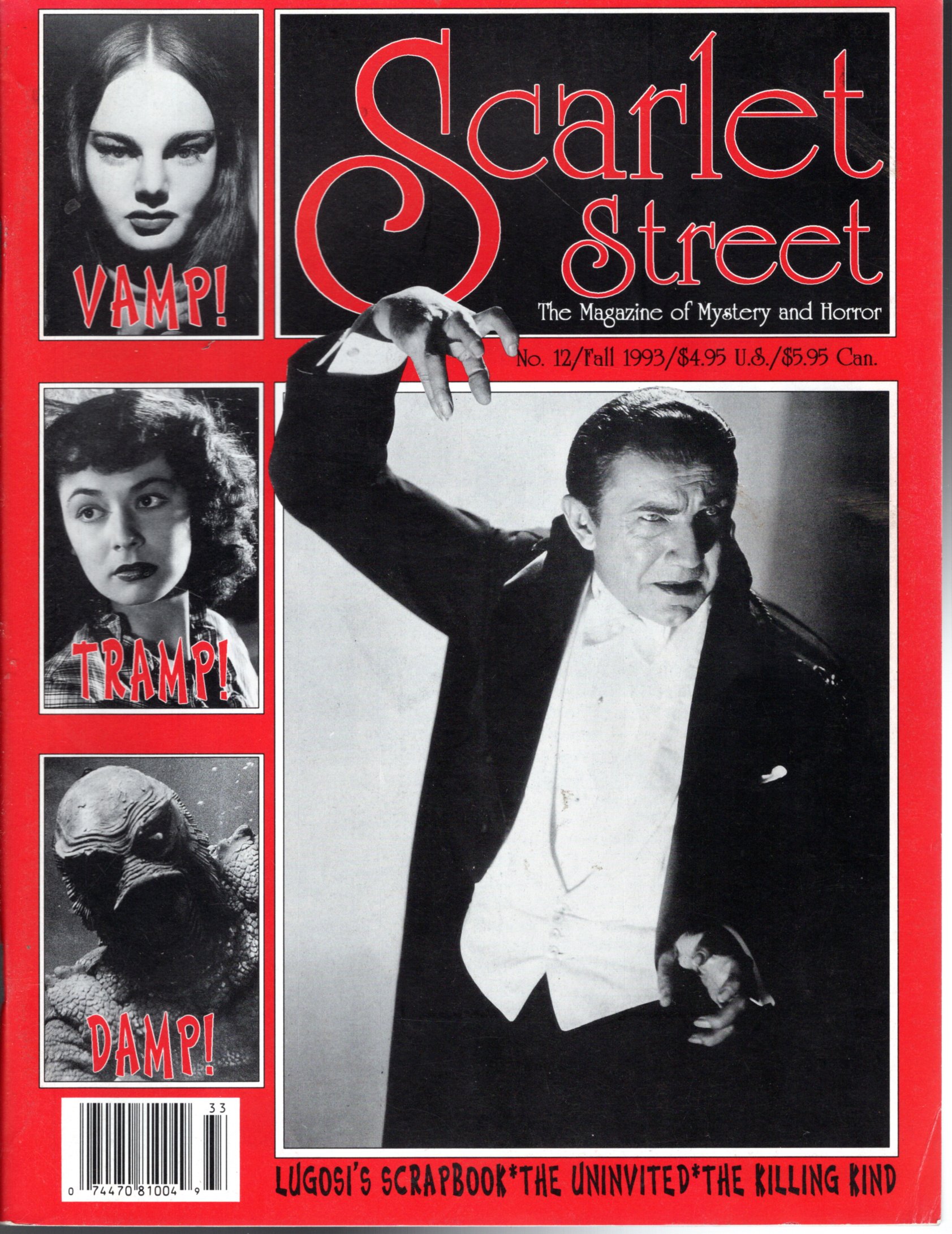 Scarlet Street: The Magazine of Mystery and Horror: Issue. 12, Fall ...
