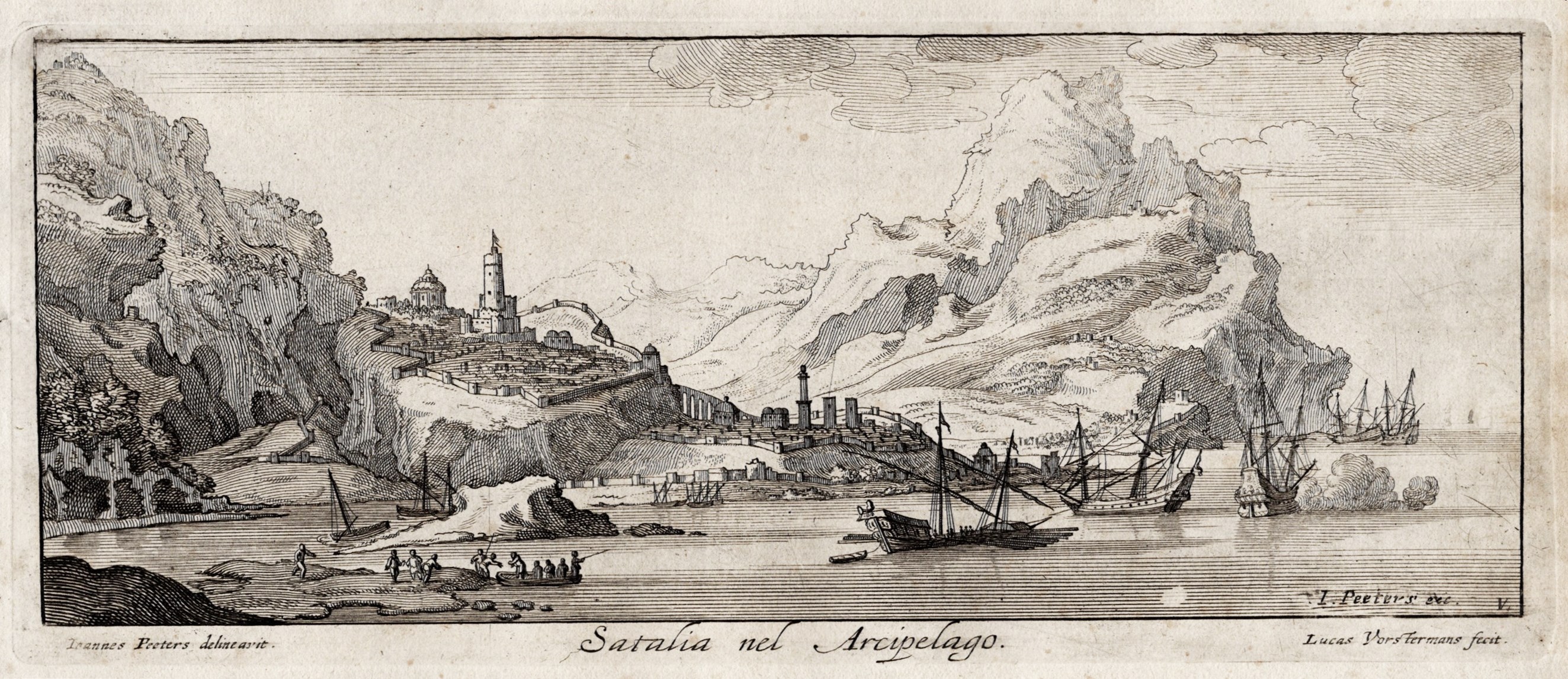 "Satalia nel Arcipelago" - Antalya Turkey Türkei Ansicht view by Jan ...