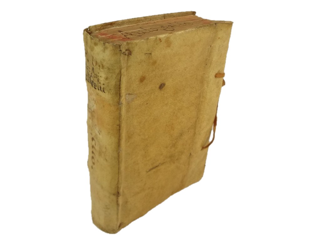 1537 Noctes Atticae, Aulus Gellius. Annotations, ties and top-edge ...