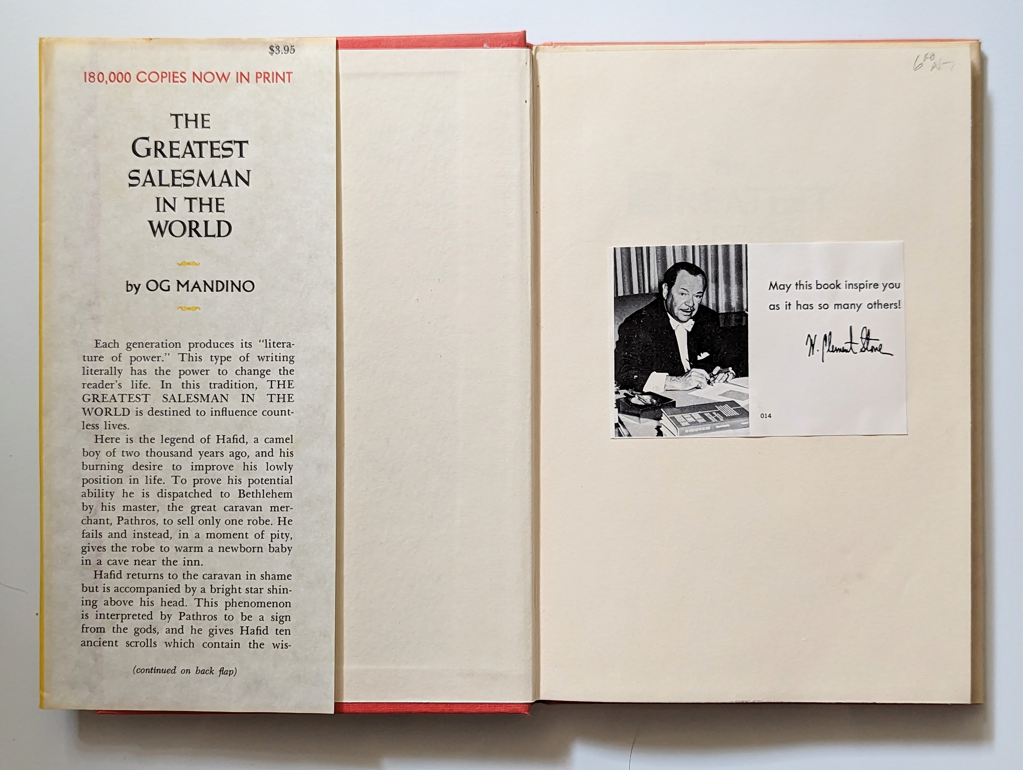 The Greatest Salesman in the World by Mandino, Og: Very Good Hardcover ...