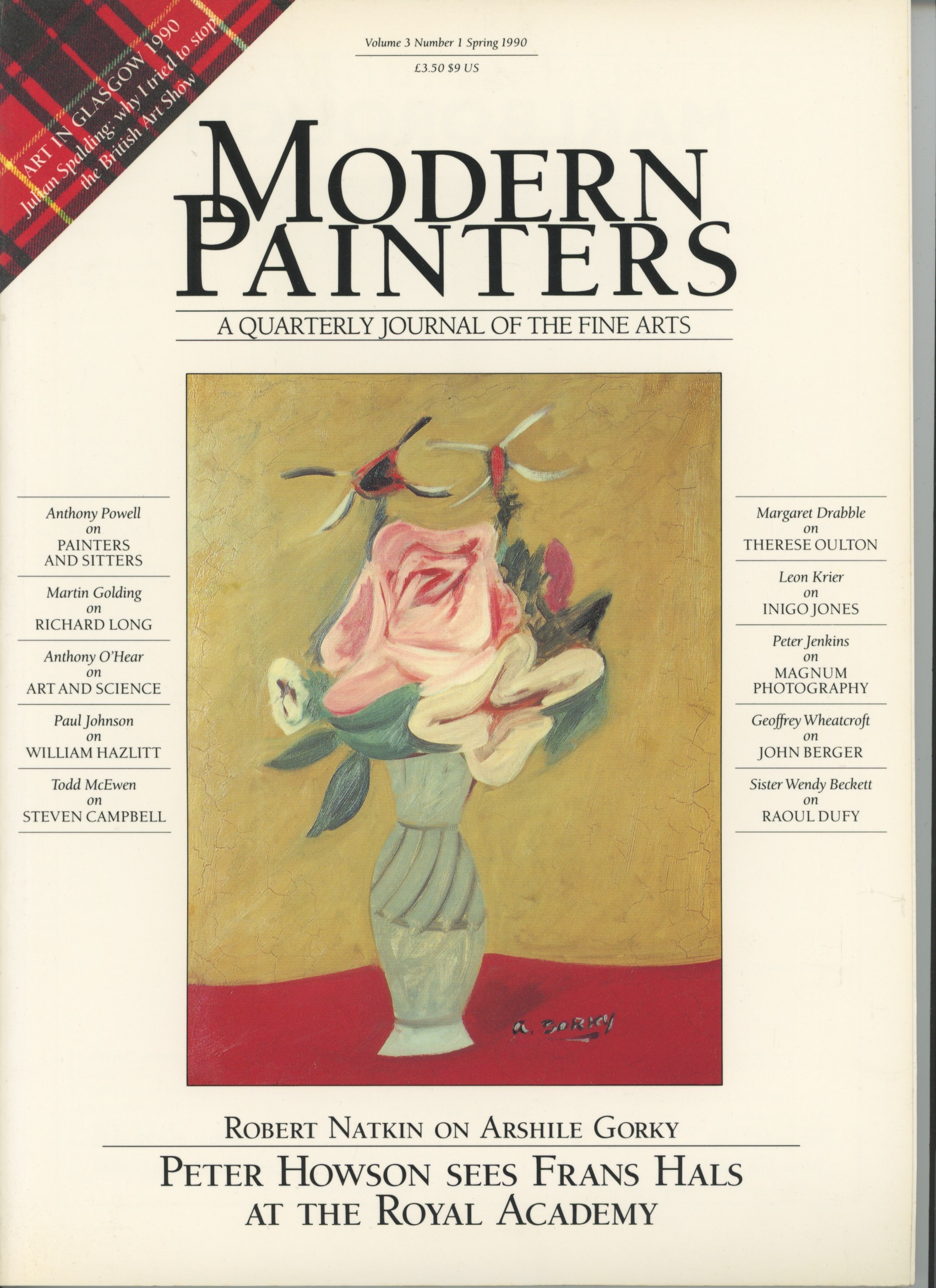 Modern Painters ; Volume 3 Number 1, Spring 1990 by Peter Fuller (ed ...