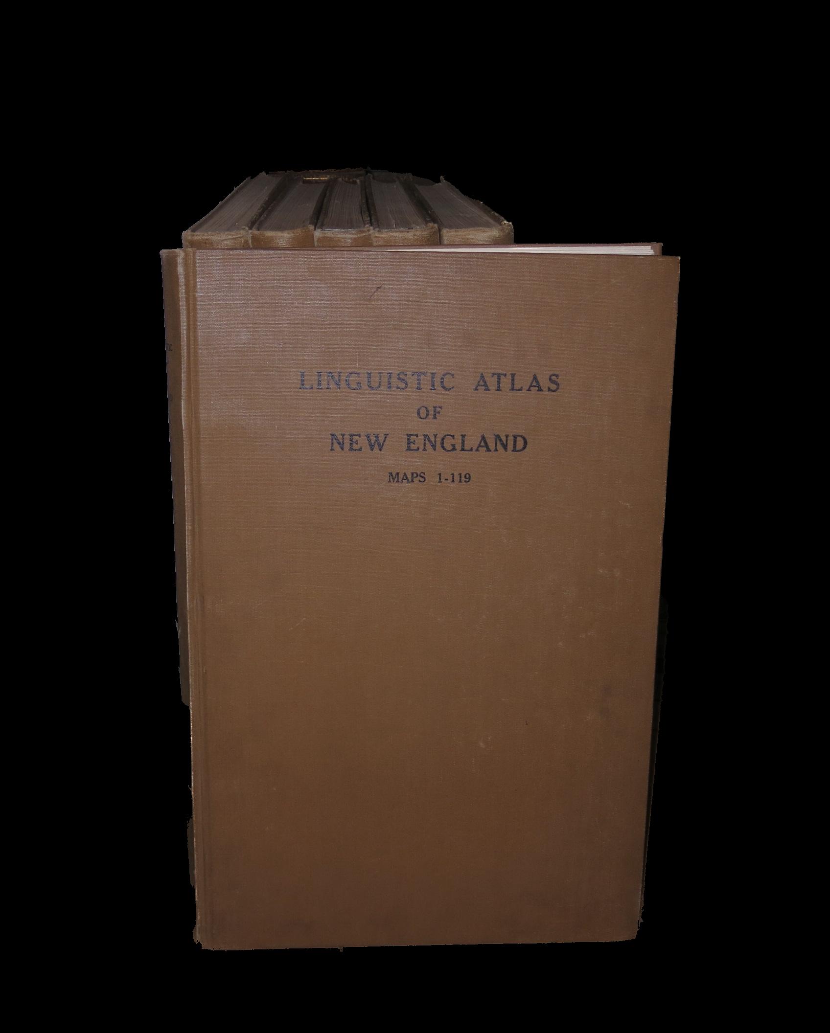 The Linguistic Atlas of New England by Kurath, Hans; Hanley, Miles L ...