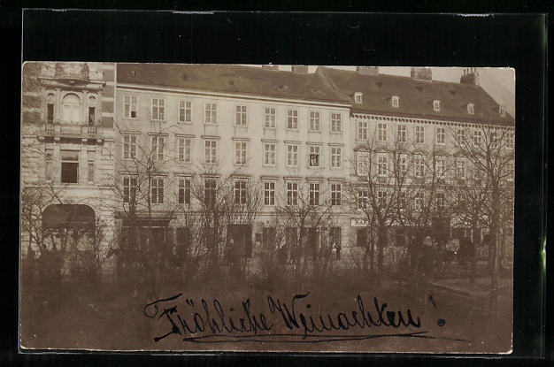 Ansichtskarte Wien, Schneider Wenzel Kara, Obere Donaustrasse 51: (1908 ...