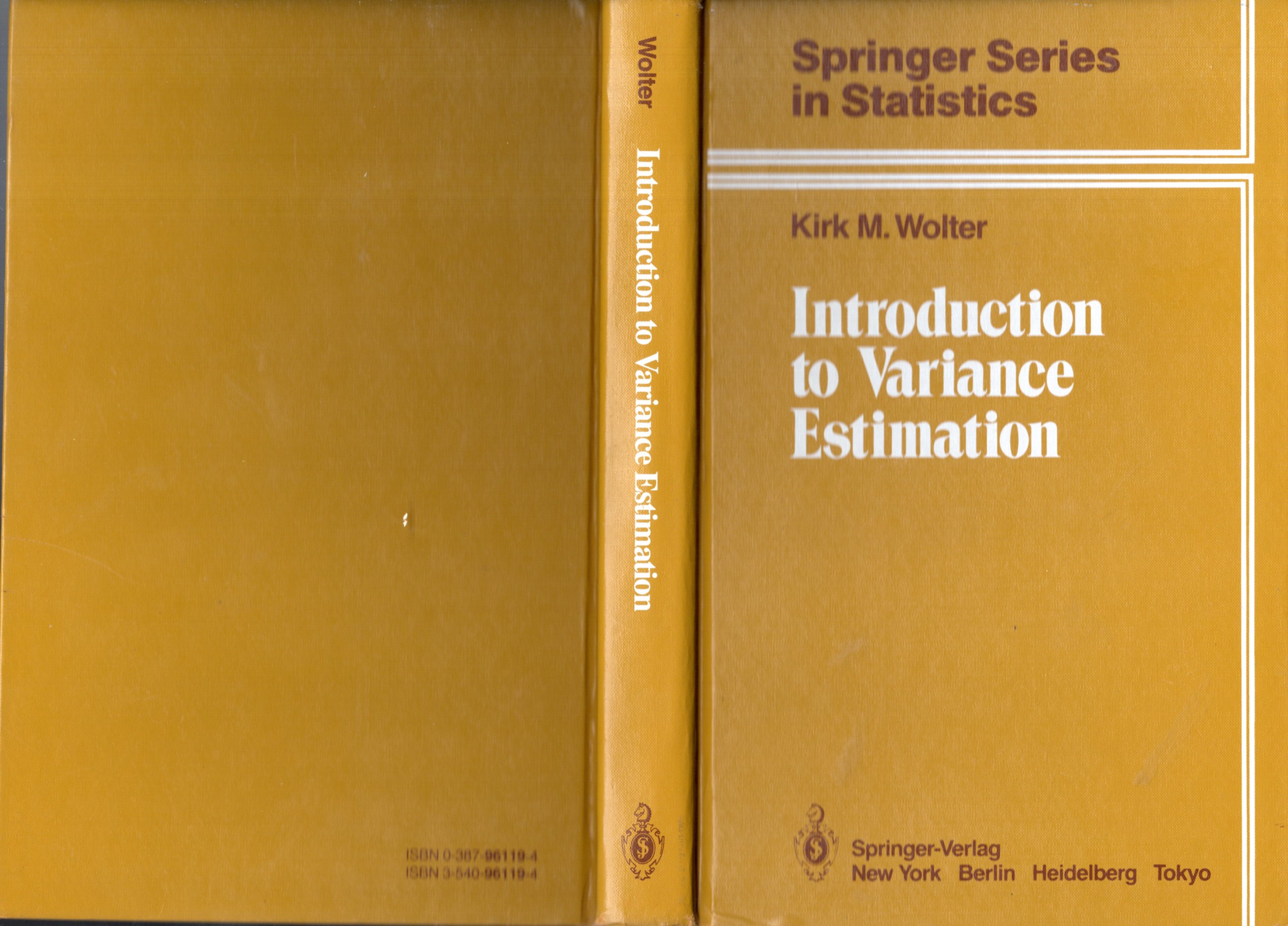 Introduction To Variance Estimation Springer Series In Statistics By