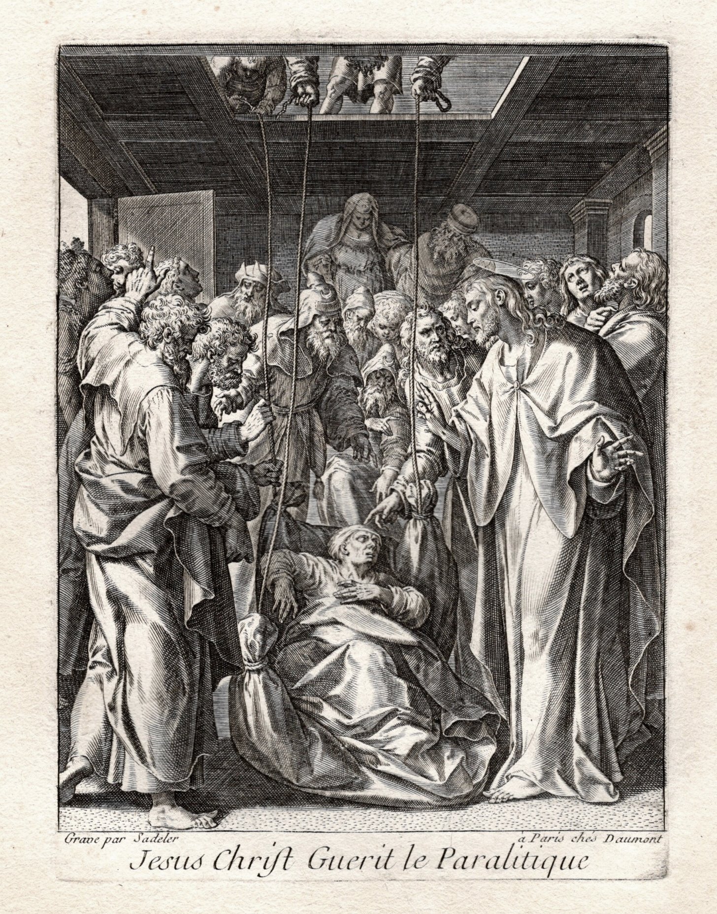 Jésus Guérit Le Paralytique