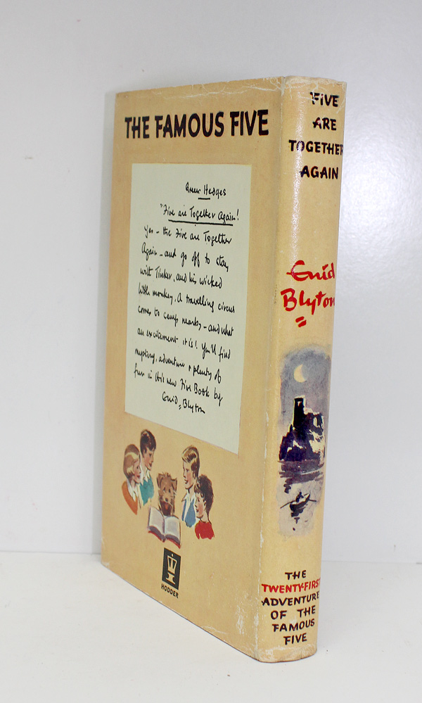 Five Are Together Again by Enid Blyton: Very Good ++ Cloth (1963) First ...