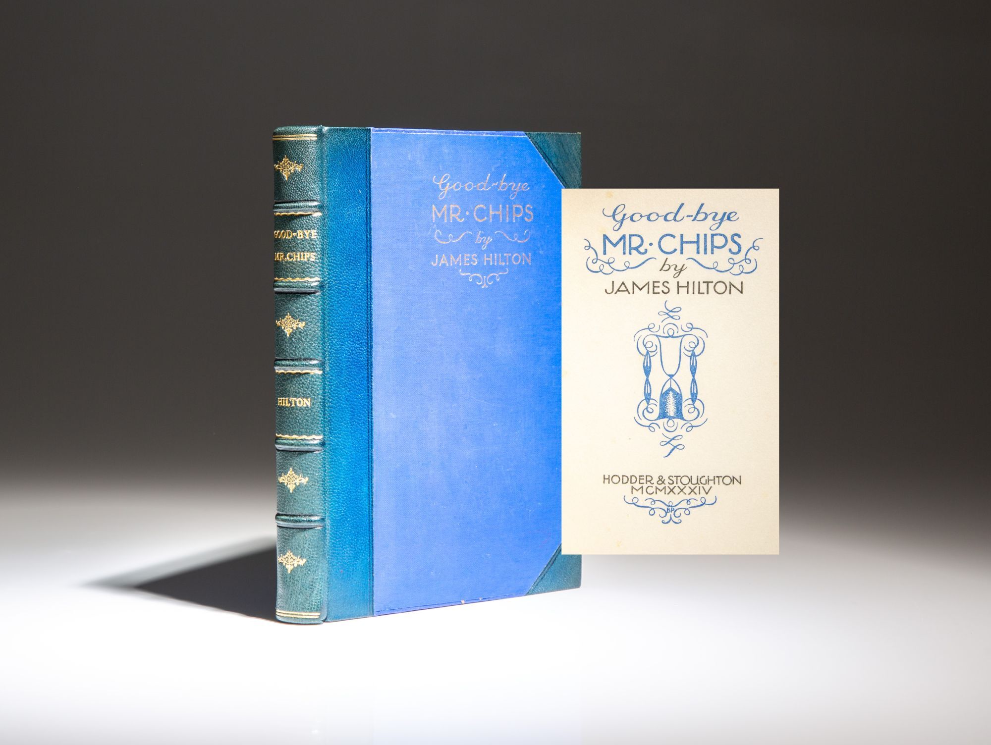 Good-bye, Mr. Chips by Hilton, James: Very good Leather bound (1934 ...