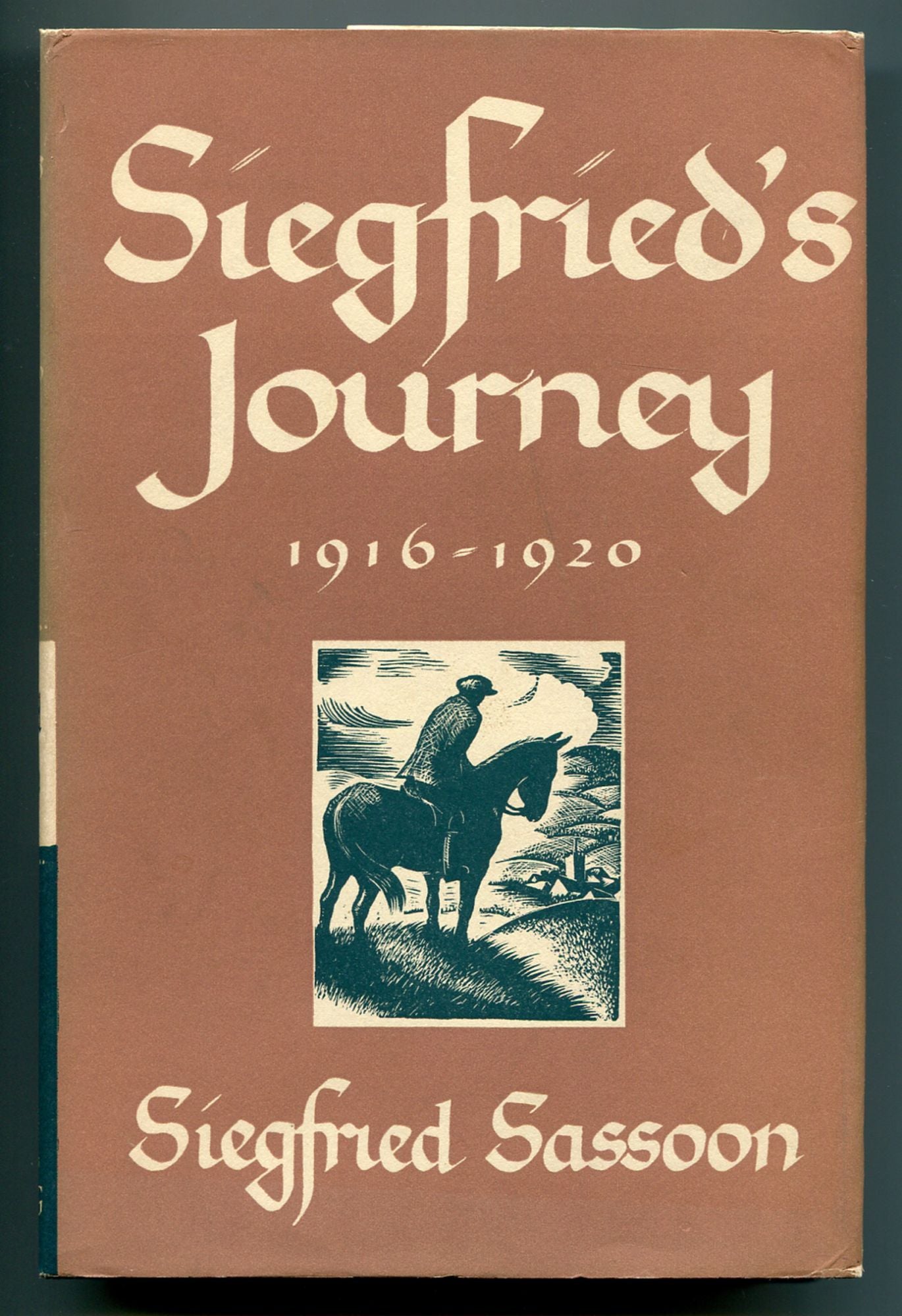 Siegfried's Journey 1916-1920 by SASSOON, Siegfried: Near Fine ...
