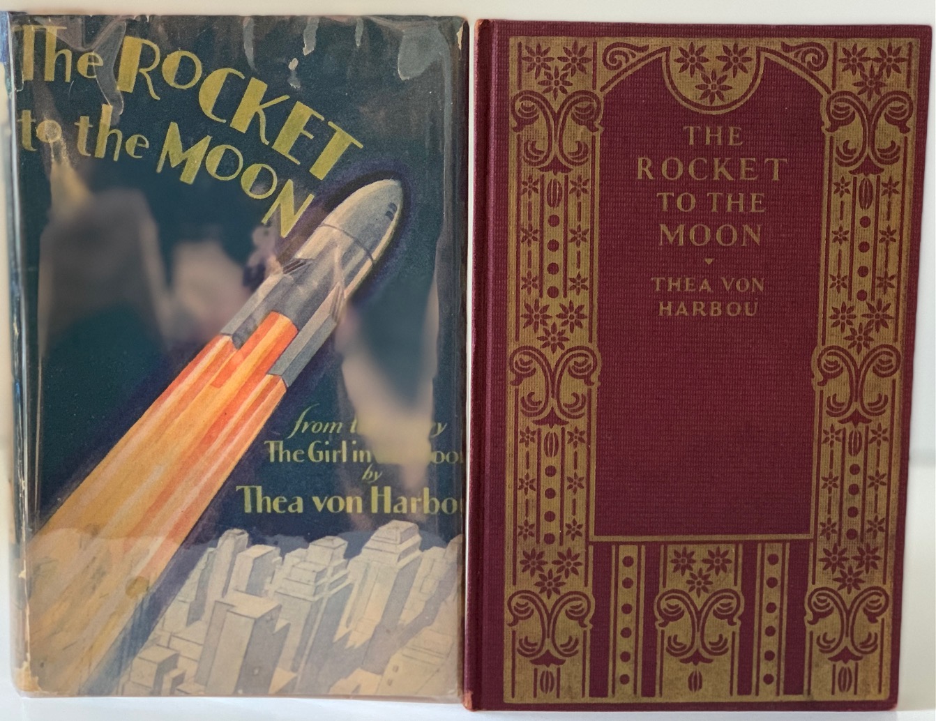 The Rocket to the Moon. From 'The Girl in the Moon' by VON HARBOU, Thea ...