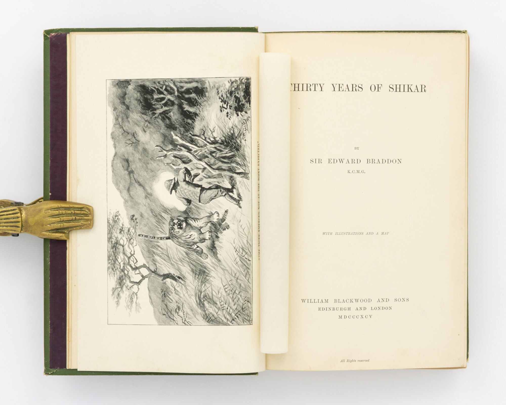 Thirty Years of Shikar by BRADDON, Sir Edward: Very Good Hardcover ...