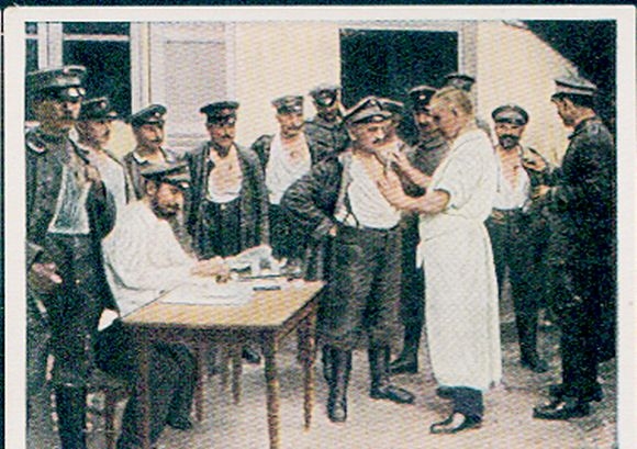 Sammelbild Der Weltkrieg 1915, Die große Offensive gegen Russland Nr ...