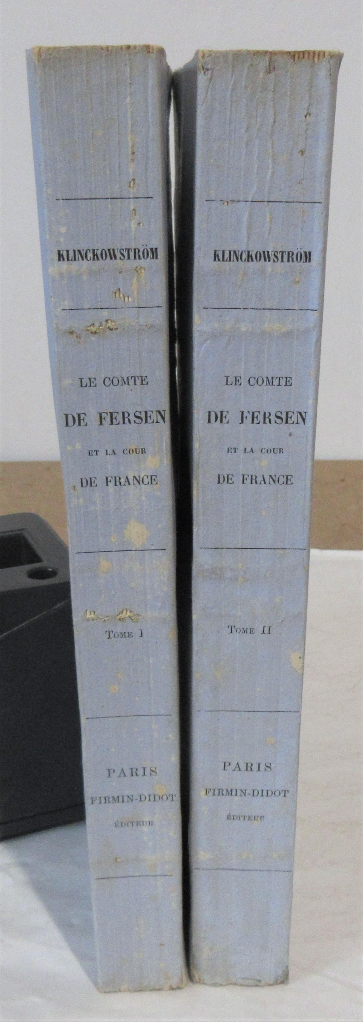 Le Comte de Fersen et la Cour de France : Extrait des papiers du Grand ...