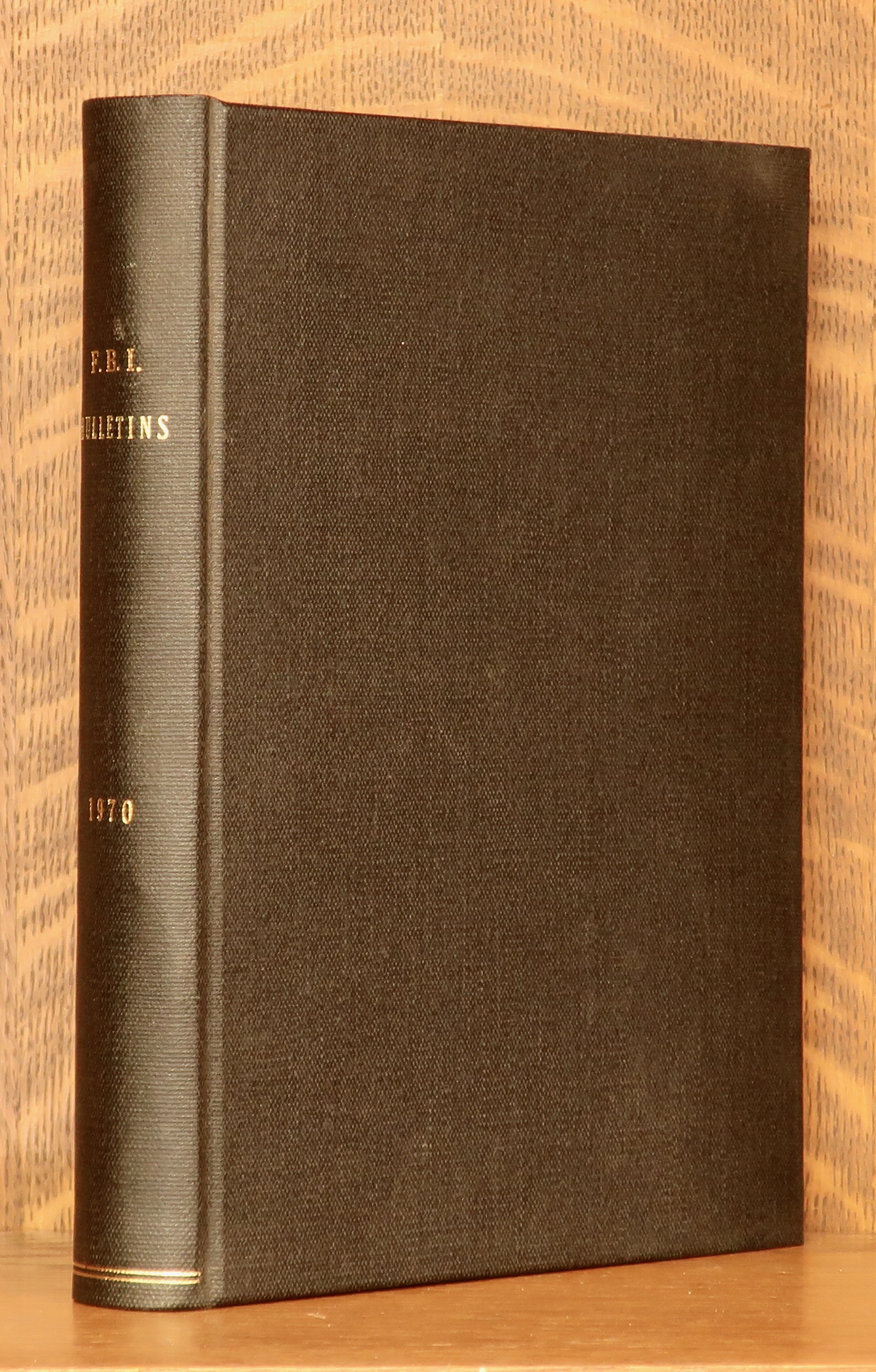 FBI [F.B.I.] LAW ENFORCEMENT BULLETIN - ALL 12 ISSUES FROM 1970 [VOL ...