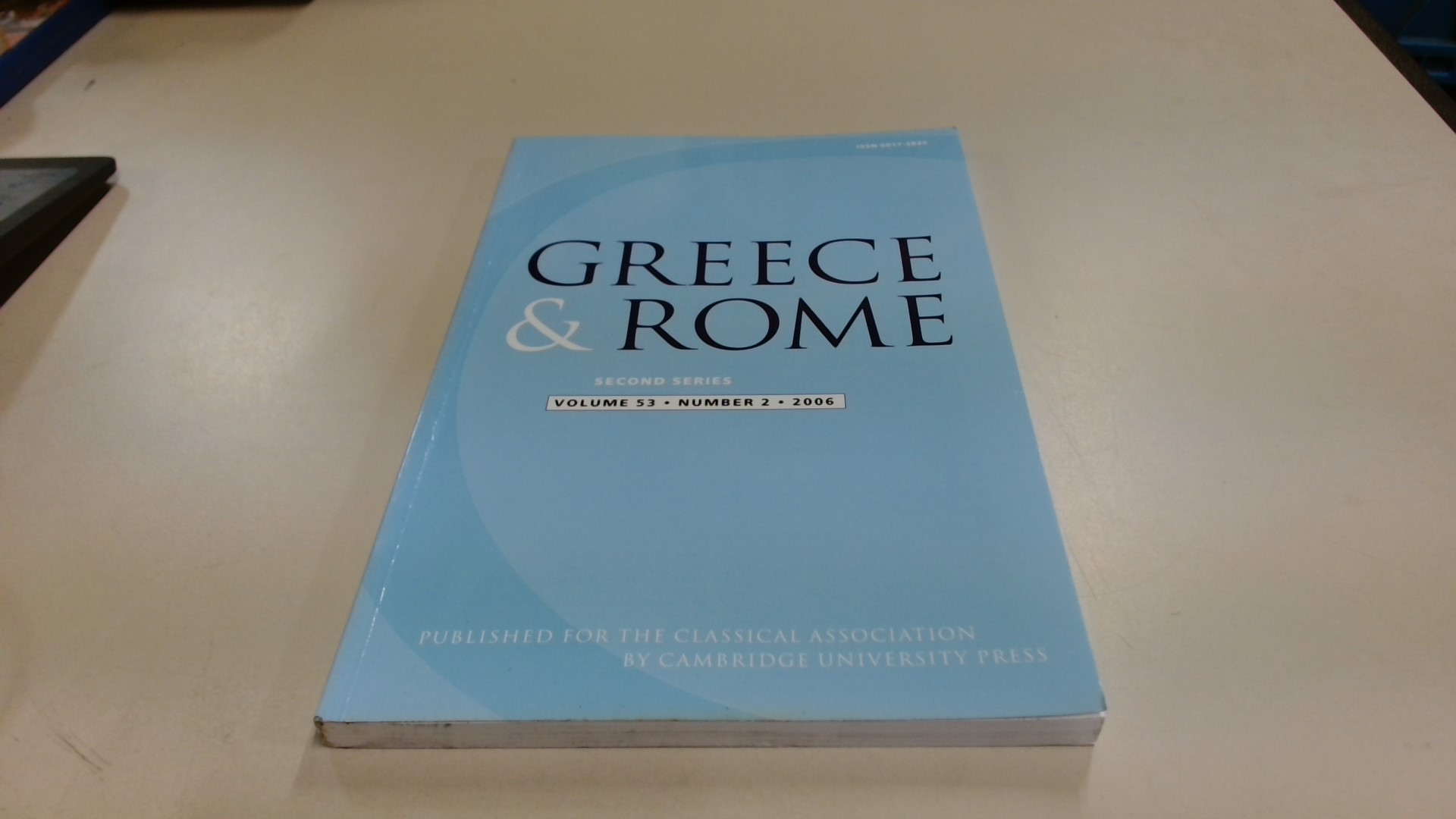 Greece and Rome Second Series Volume 53 Number 2 2006 by Various: Good (1111) | BoundlessBookstore