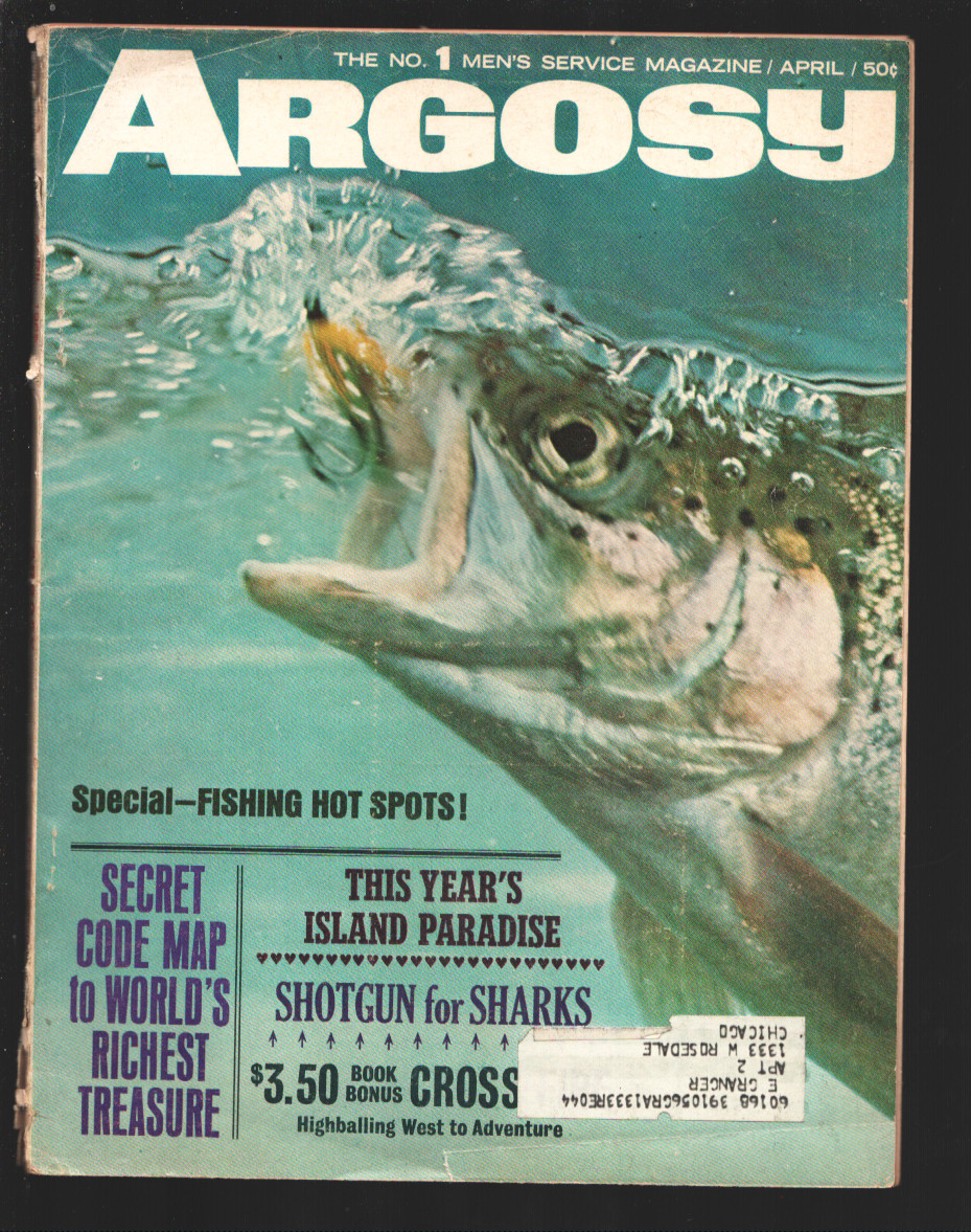 Argosy 4/1965-Secret Map to World's Richest Treasure-Swimsuit pix-incas ...