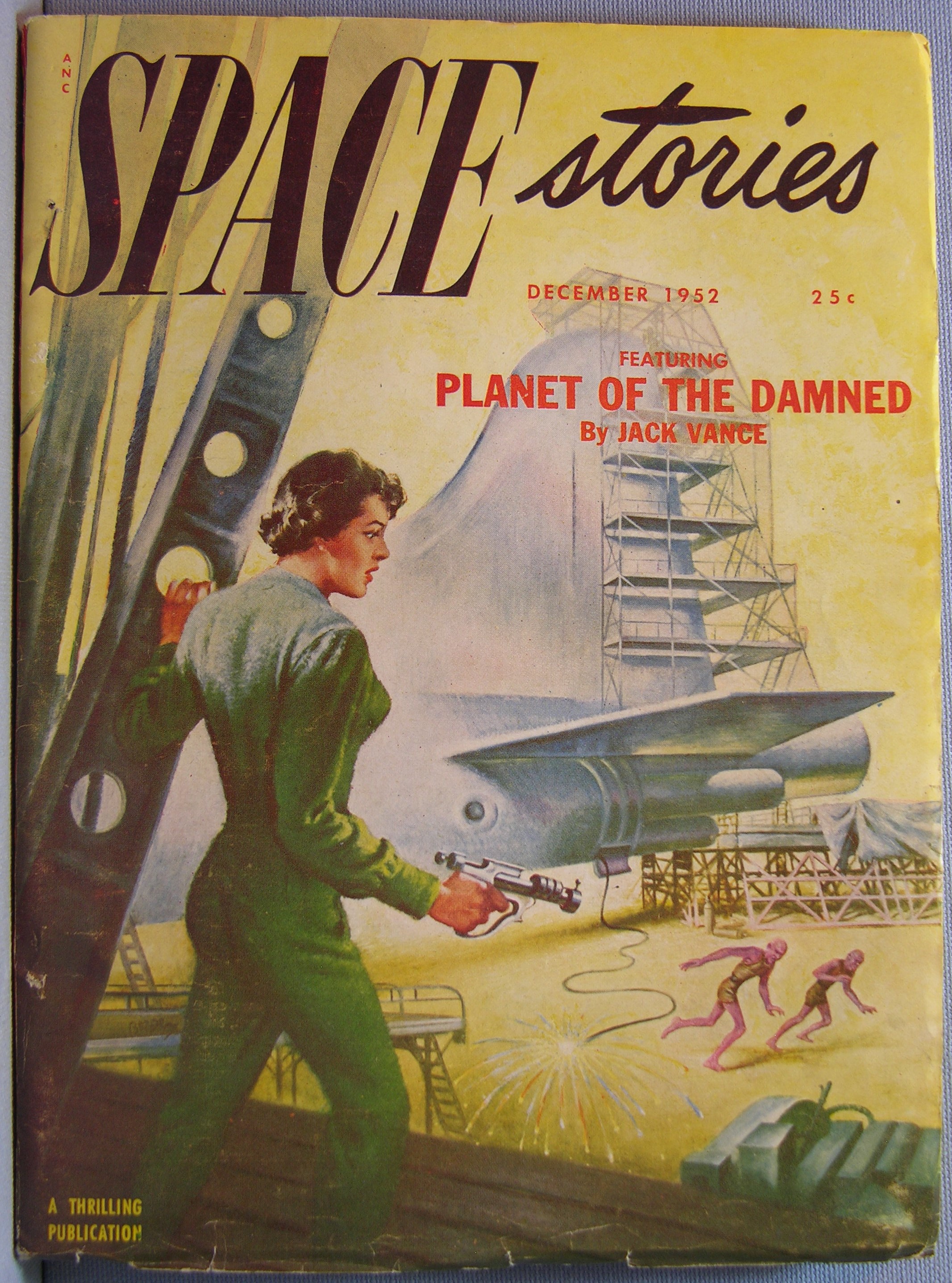 Space Stories, December 1952 by Samuel Mines (editor): (1952) 1st ...