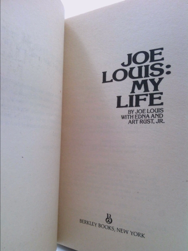 Joe Louis My Life by J. Louis: Fair Unknown (1981) | ThriftBooksVintage