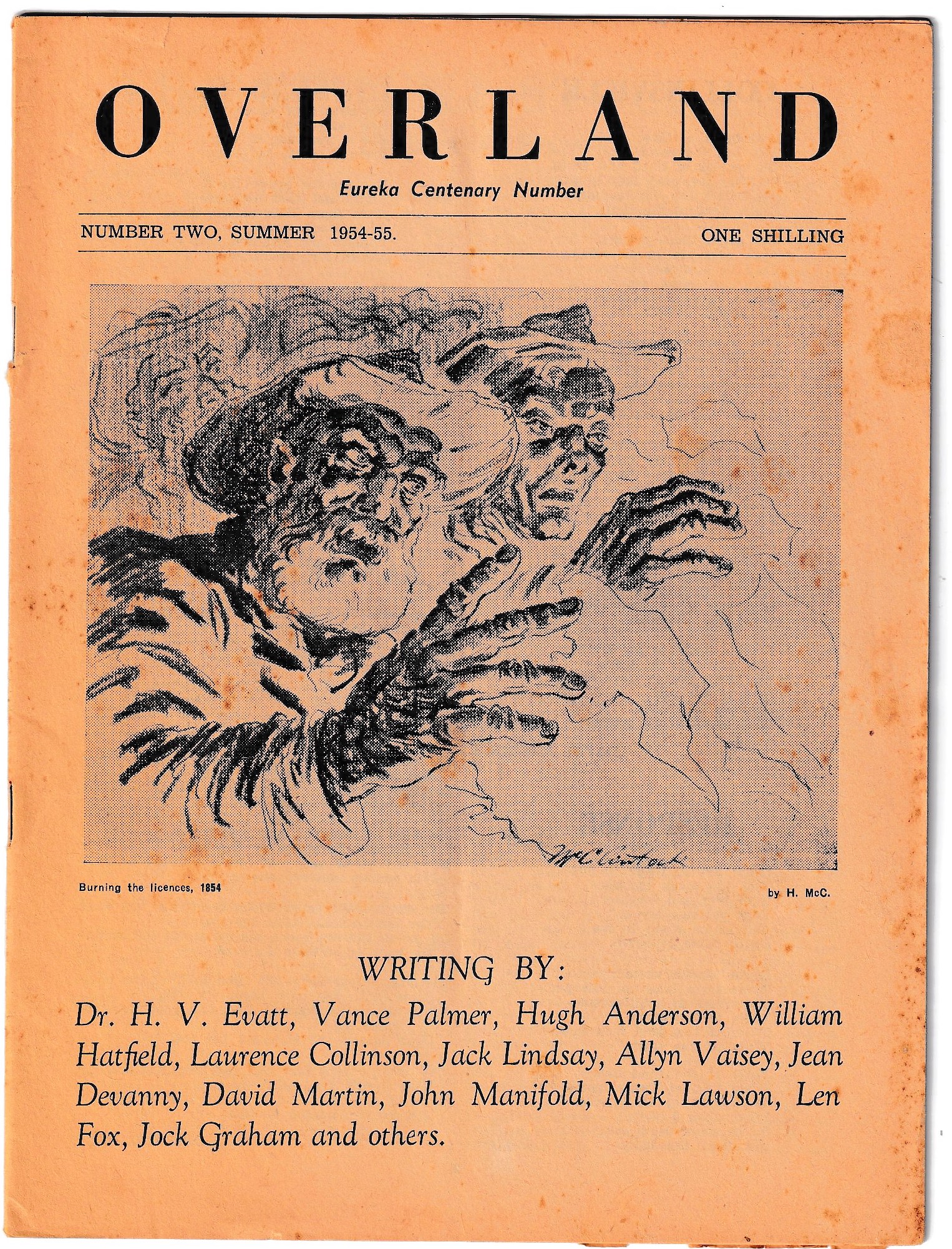 Overland Number Two, Summer 1954-1955 [Eureka Centenary Number] by ...