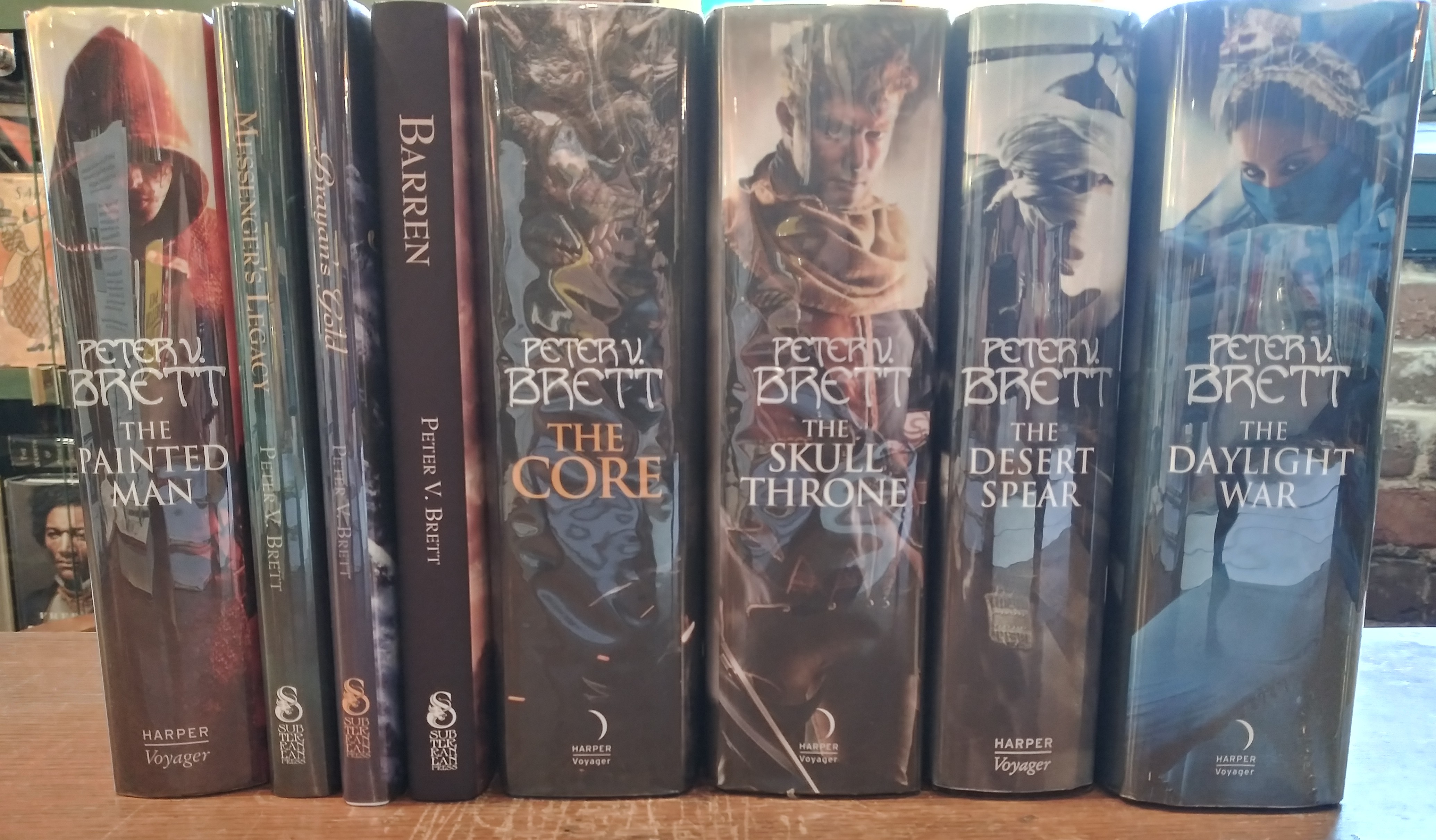 The Demon Cycle Pentalogy and three Novellas: Brayan's Gold, Messenger ...