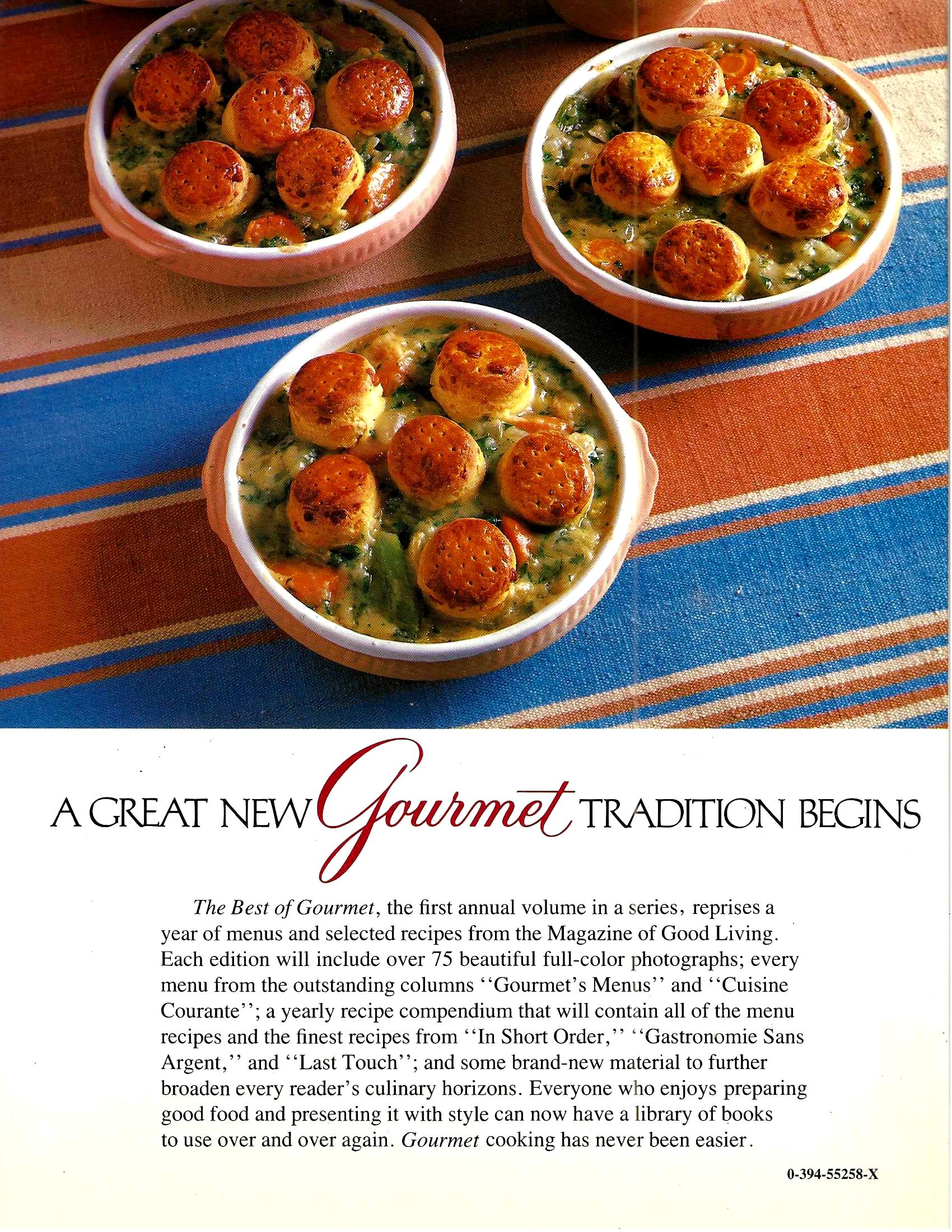 THE BEST OF GOURMET 1986 Edition ~ Beautifully Illustrated Menus From ...