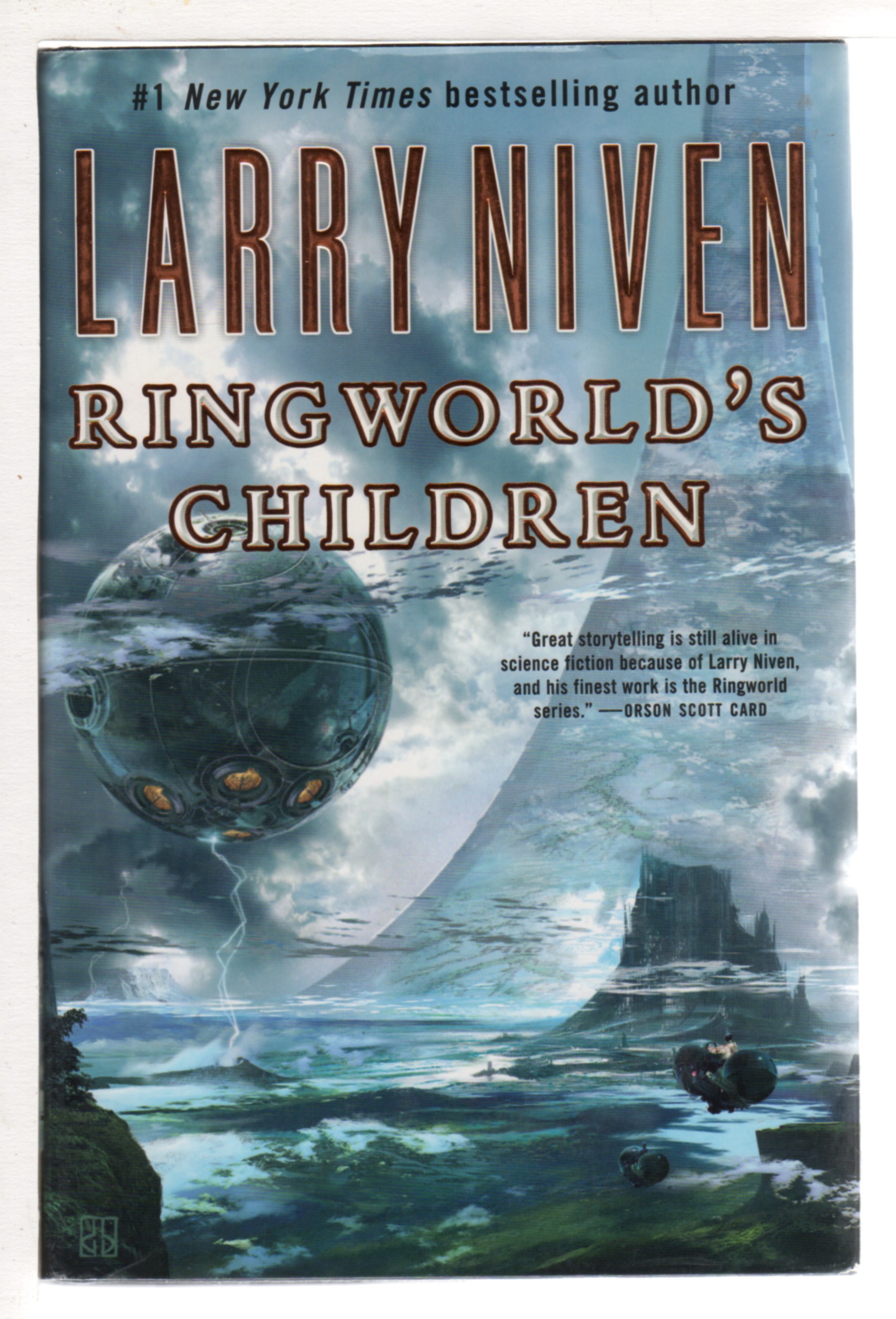RINGWORLD'S CHILDREN. by Niven, Larry.: NEAR FINE (2004) Signed by ...