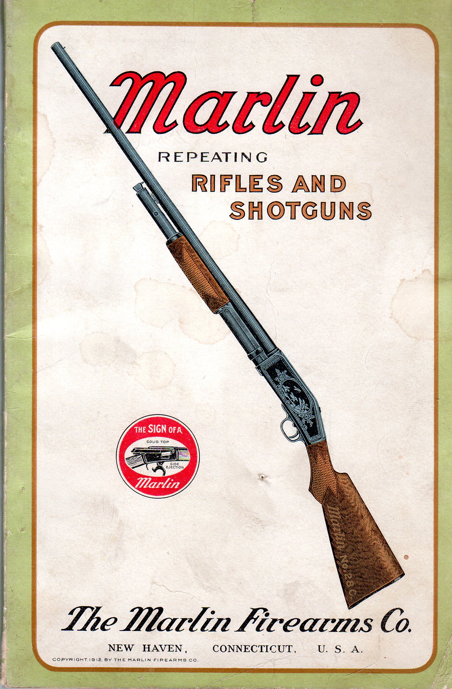 Marlin Repeating Rifles and Shotguns (catalog) by The Marlin Firearms ...