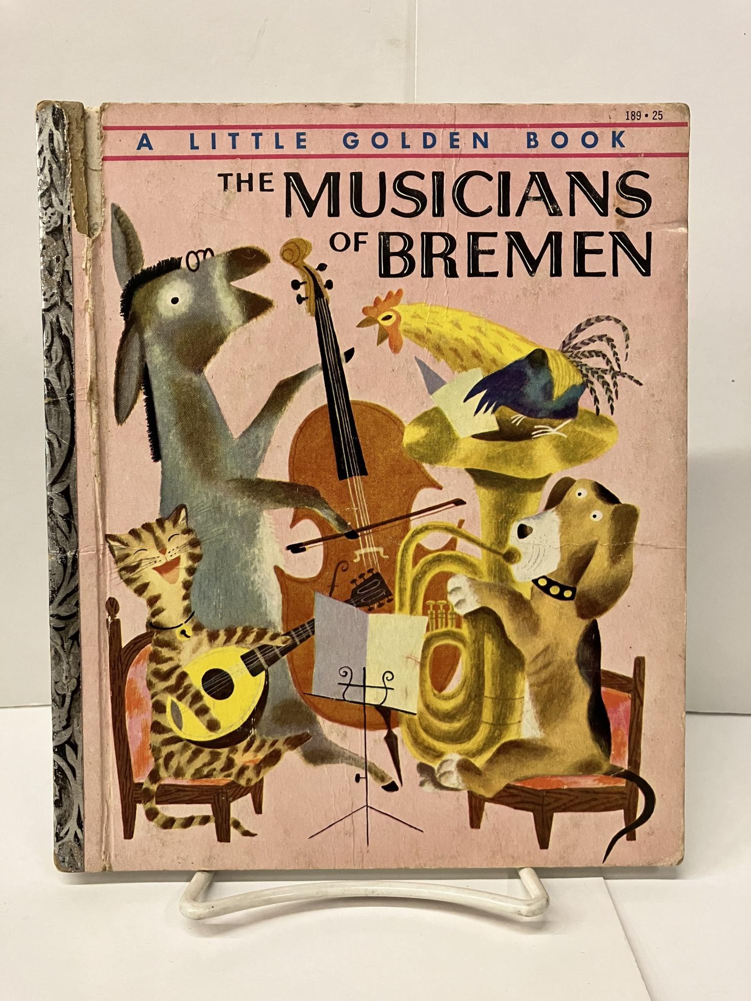 The Musicians of Bremen, Little Golden Book by Grimm, Jacob; Grimm ...