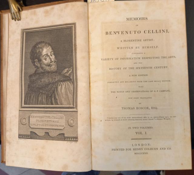 MEMOIRS OF BENVENUTO CELLINI, A FLORENTINE ARTIST. Written by Himself ...