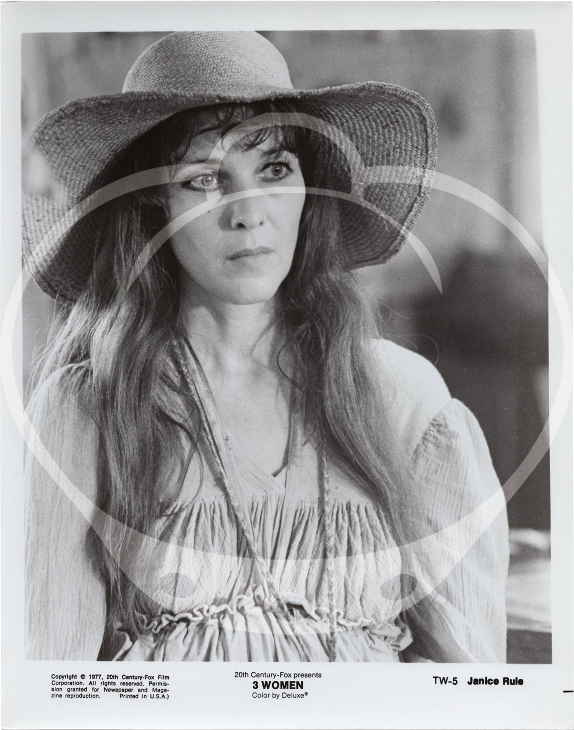 3 Women Three Original Photographs Of Actress Janice Rule From The 1977 Film By Robert Altman