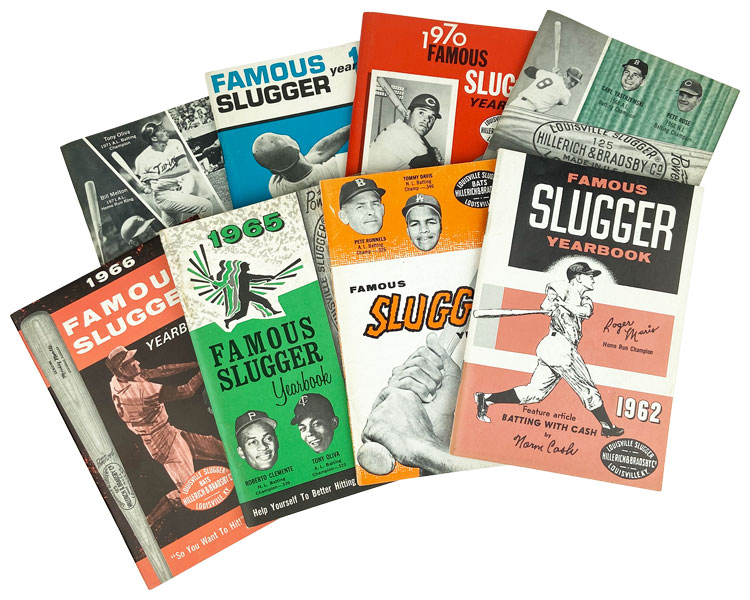 Famous Slugger Year Book 1962, 1963, 1965, 1966, 1969, 1970, 1971, and ...